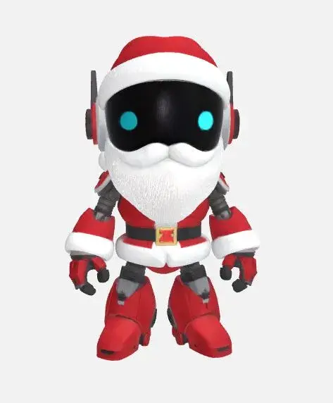 3D Printer Files | 3MF File | Robot Santa Claus | Creality Cloud