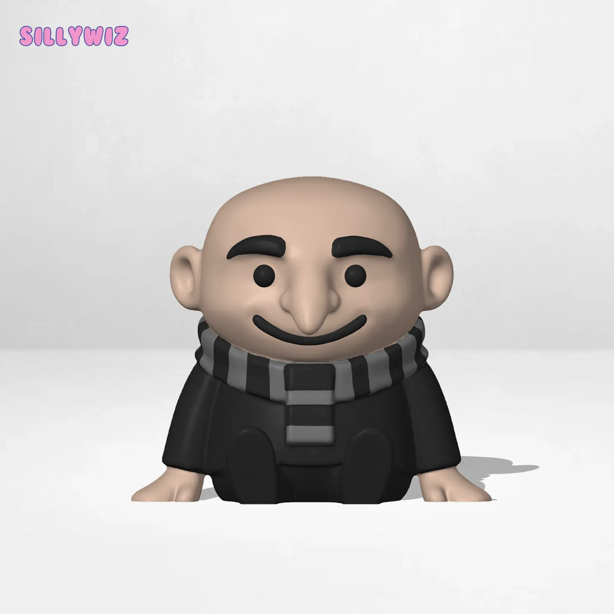 Characters & Creatures STL Download - Gru from Despicable Me ...