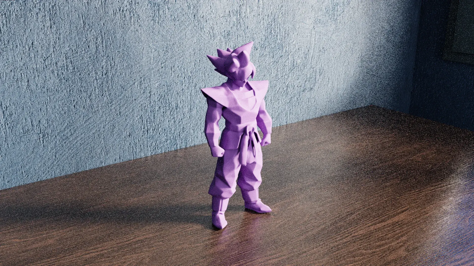 3D Printer Files | 3MF File | Low Poly Son Goku | Creality Cloud