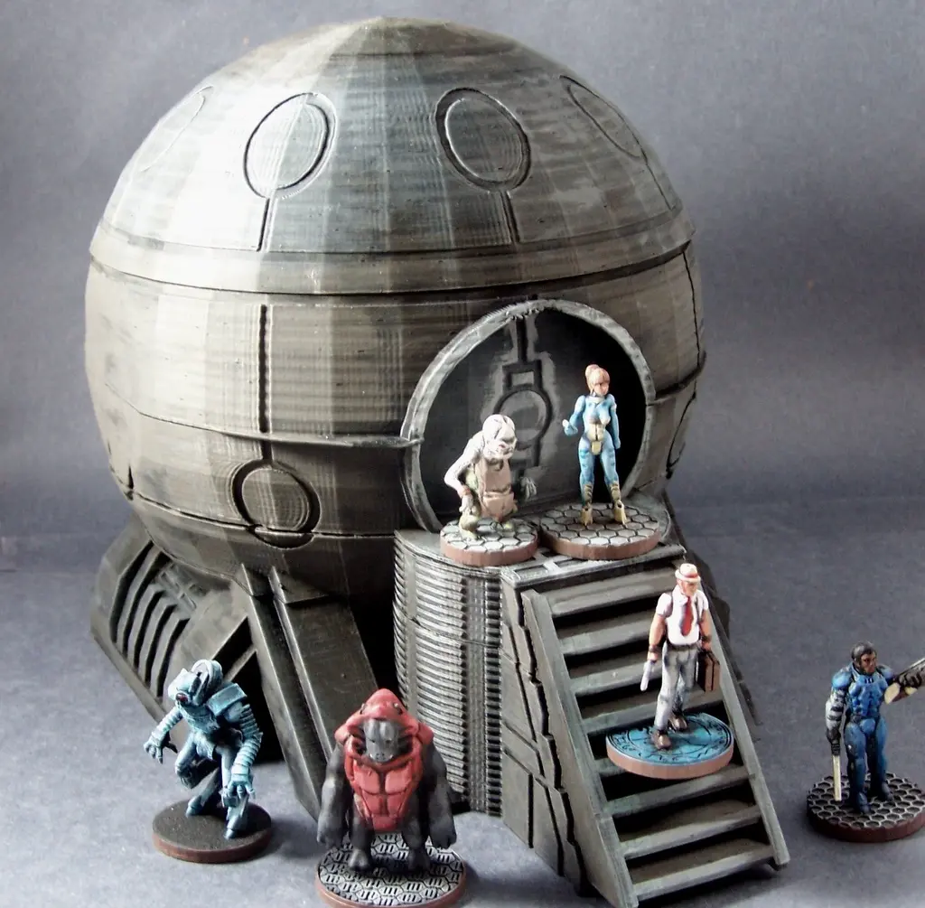 Free Other STL Download - 28mm Scale Omnisphereby SMT_M 🦊