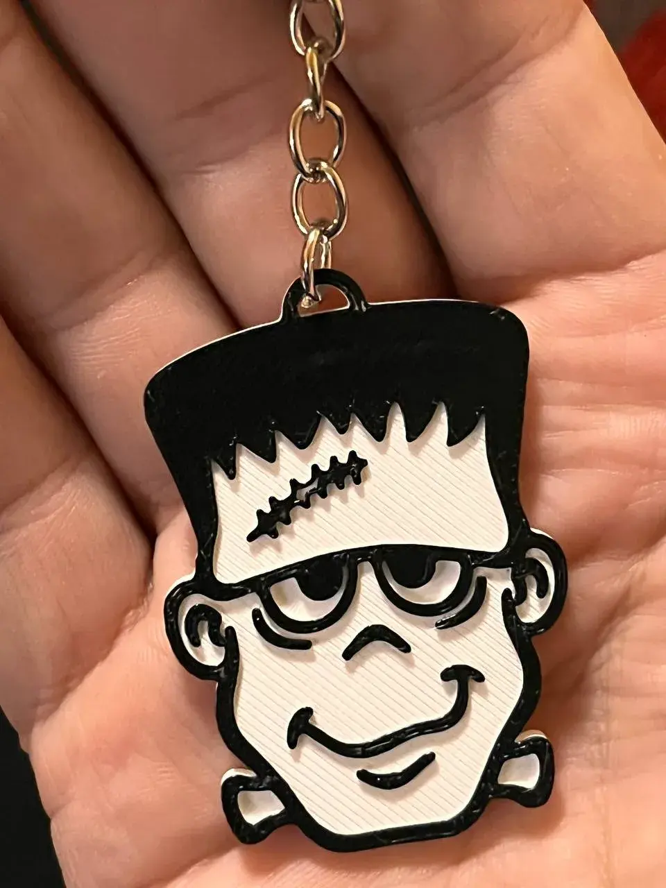 3D Printer Files | 3MF File | Keychain Frankenstein | Creality Cloud