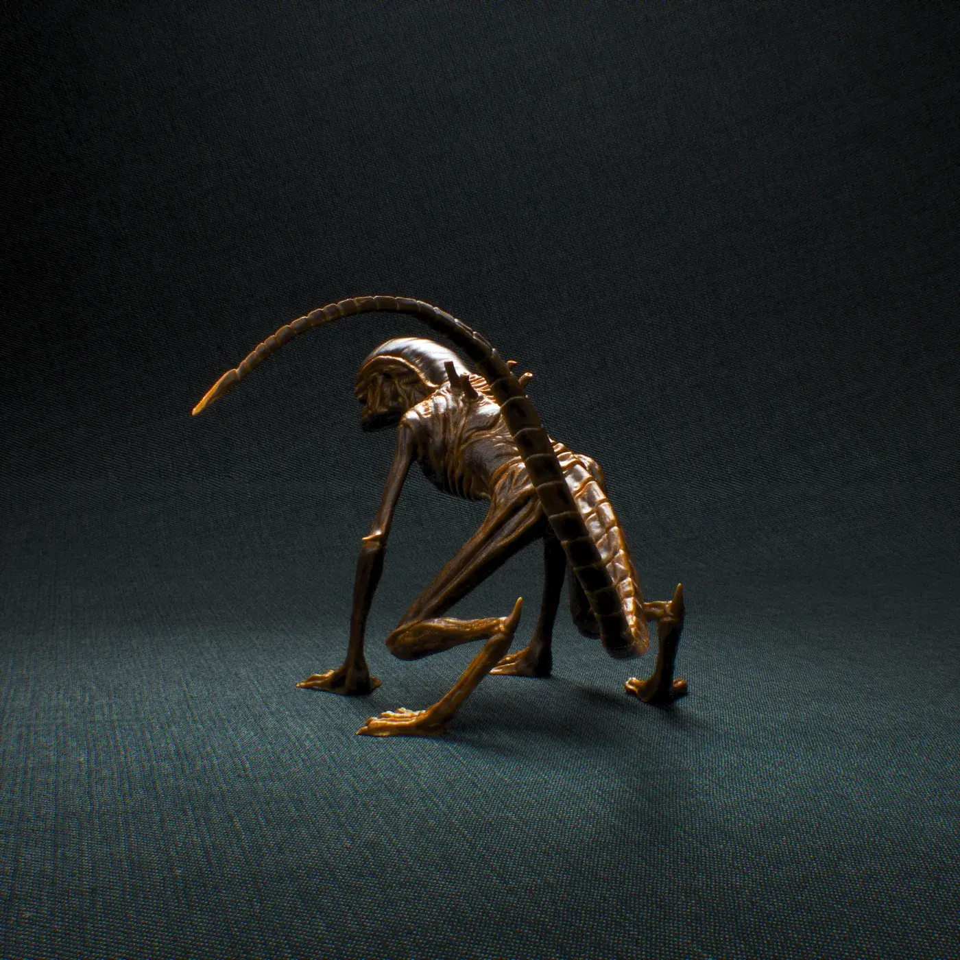 Sculptures & Artworks STL Descarga - Baby Xenomorph - Alien Earth ...