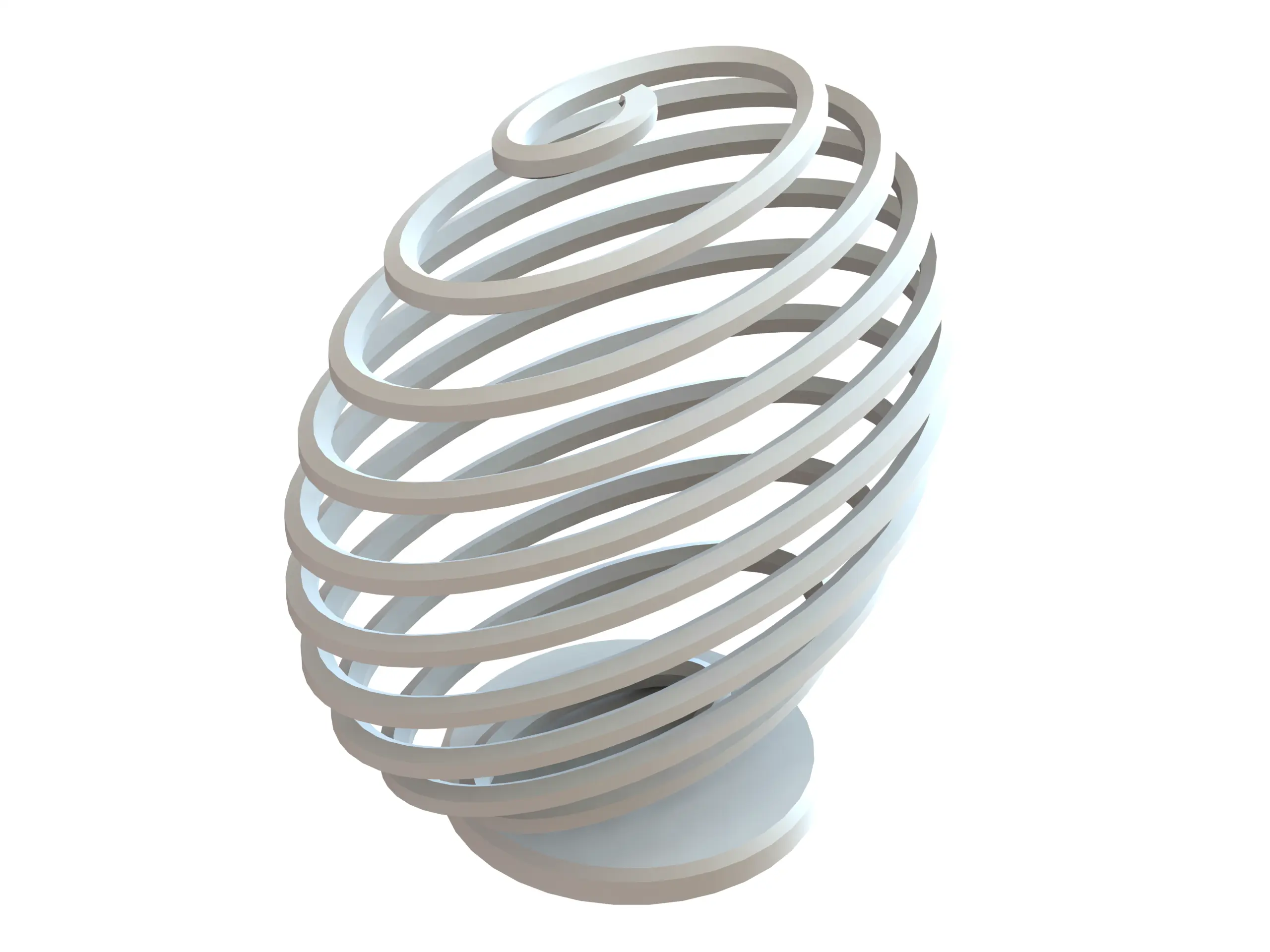 Home Decorations & Ornaments STL Download - Hexagon Geometric Spring Artby MR AnyCAD