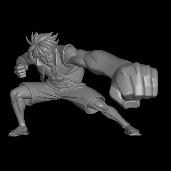 Characters & Creatures STL Download - luffy model - Aytuğ