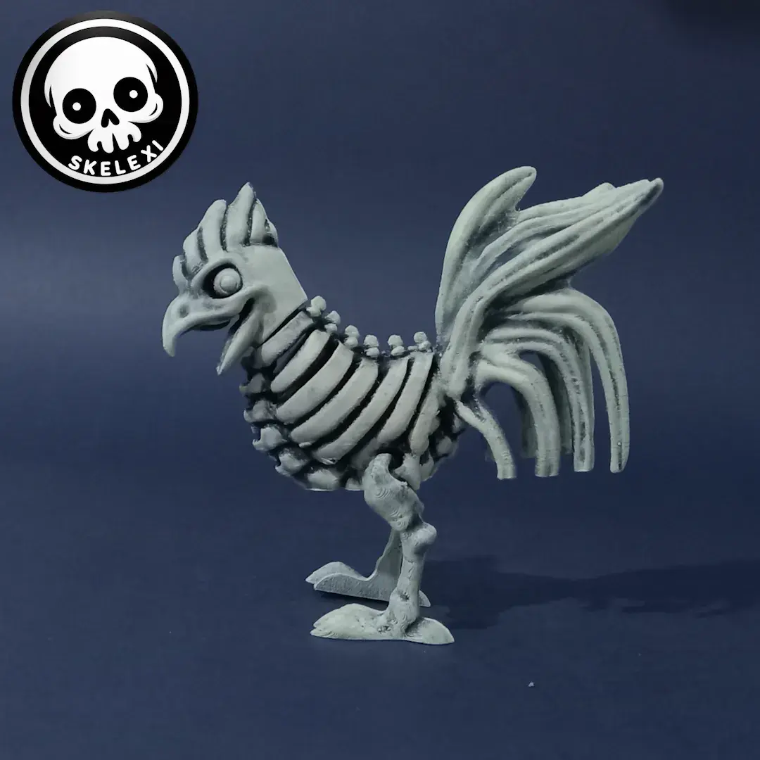 Other STL Download - Flexi Skeleton Roosterby SKELEXI