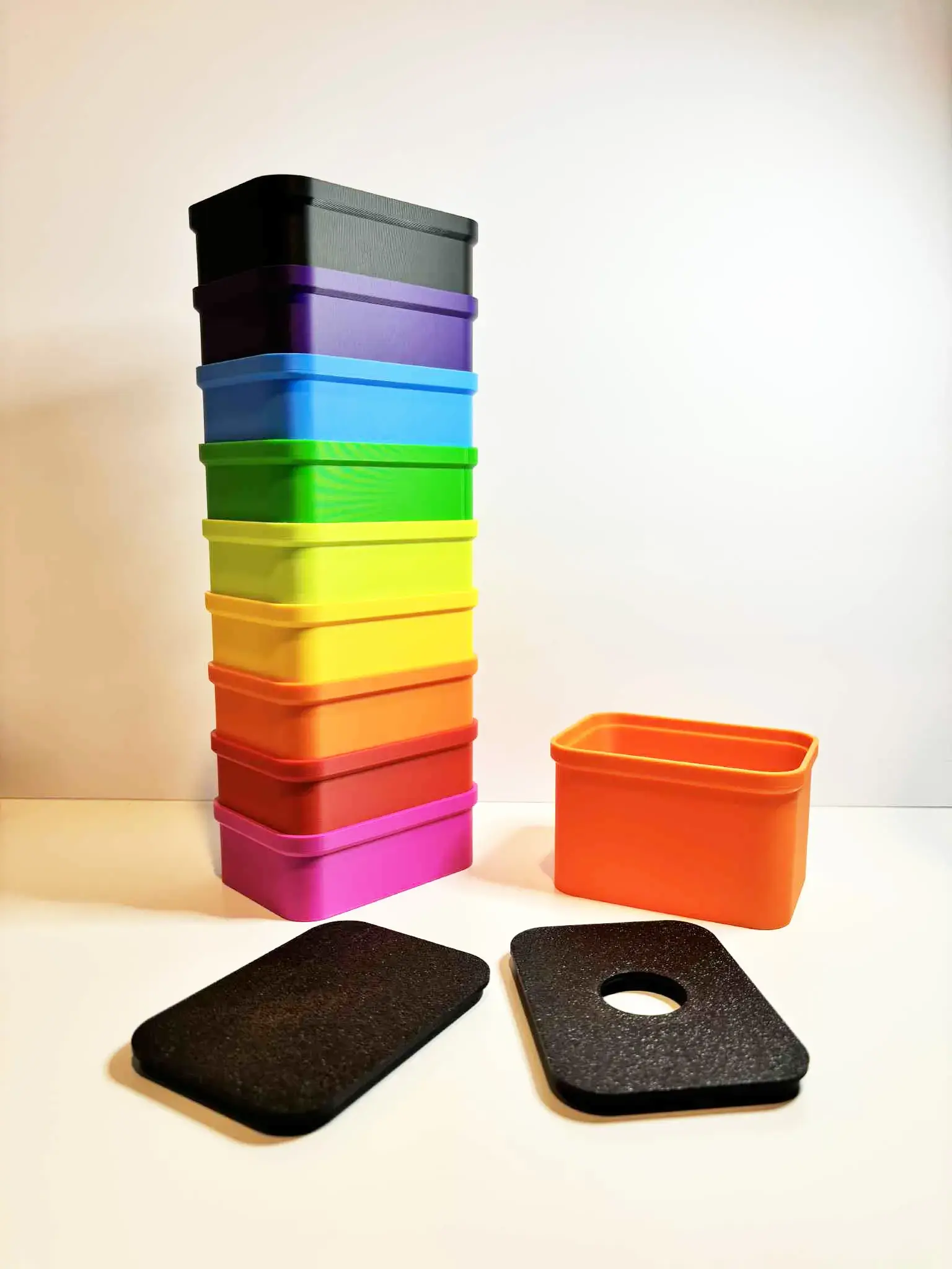 3D Printer Files | 3MF File | Stackable small parts storage boxes with ...