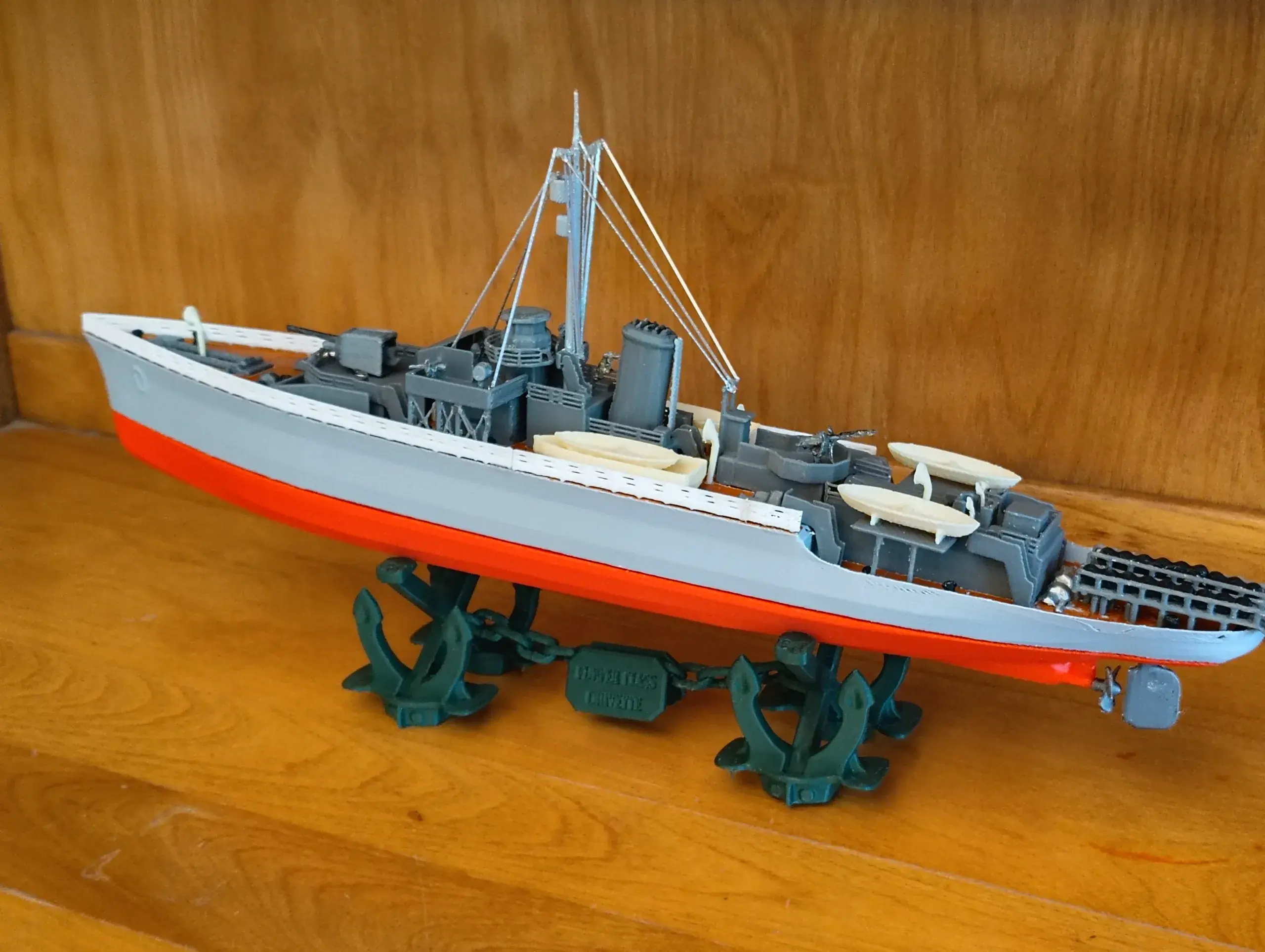 3D Printer Files | 3MF File | Anchor and Chain Model Ship Stands ...