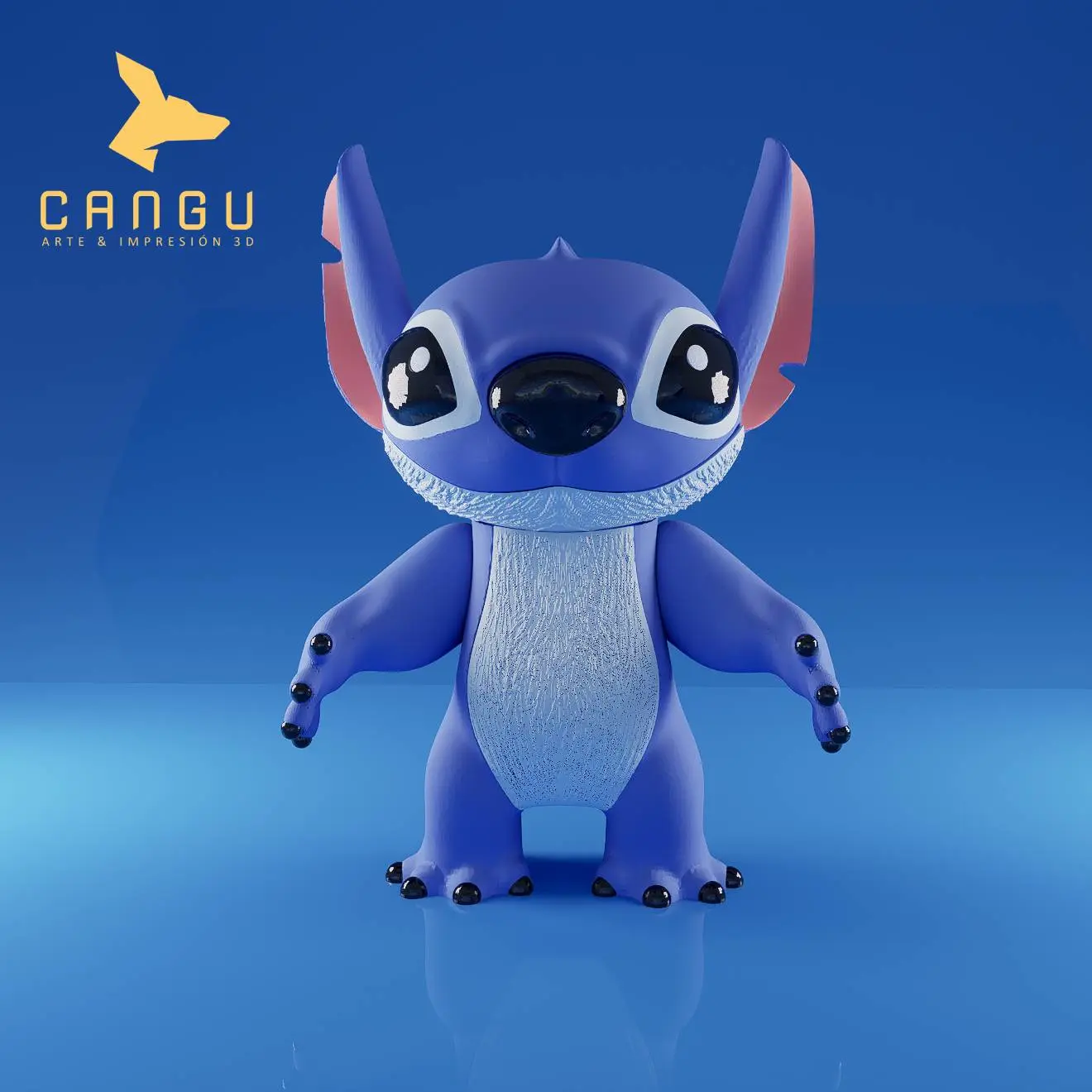 Other STL Download - STITCH FAN ART - MULTIPARTS (WITHOUT AMS)by CANGU