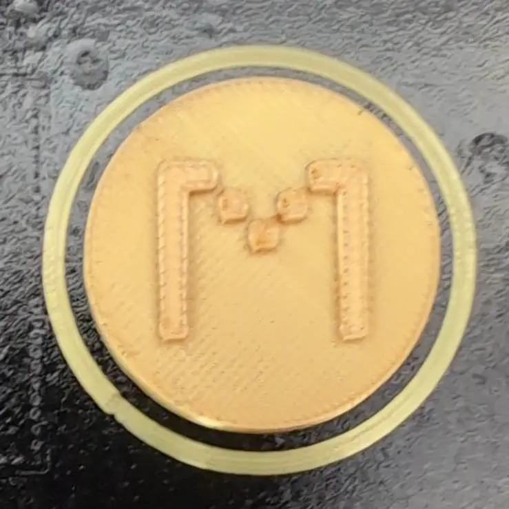 Archivos de impresora 3D | Archivo 3MF | Minecraft Coin | Creality Cloud