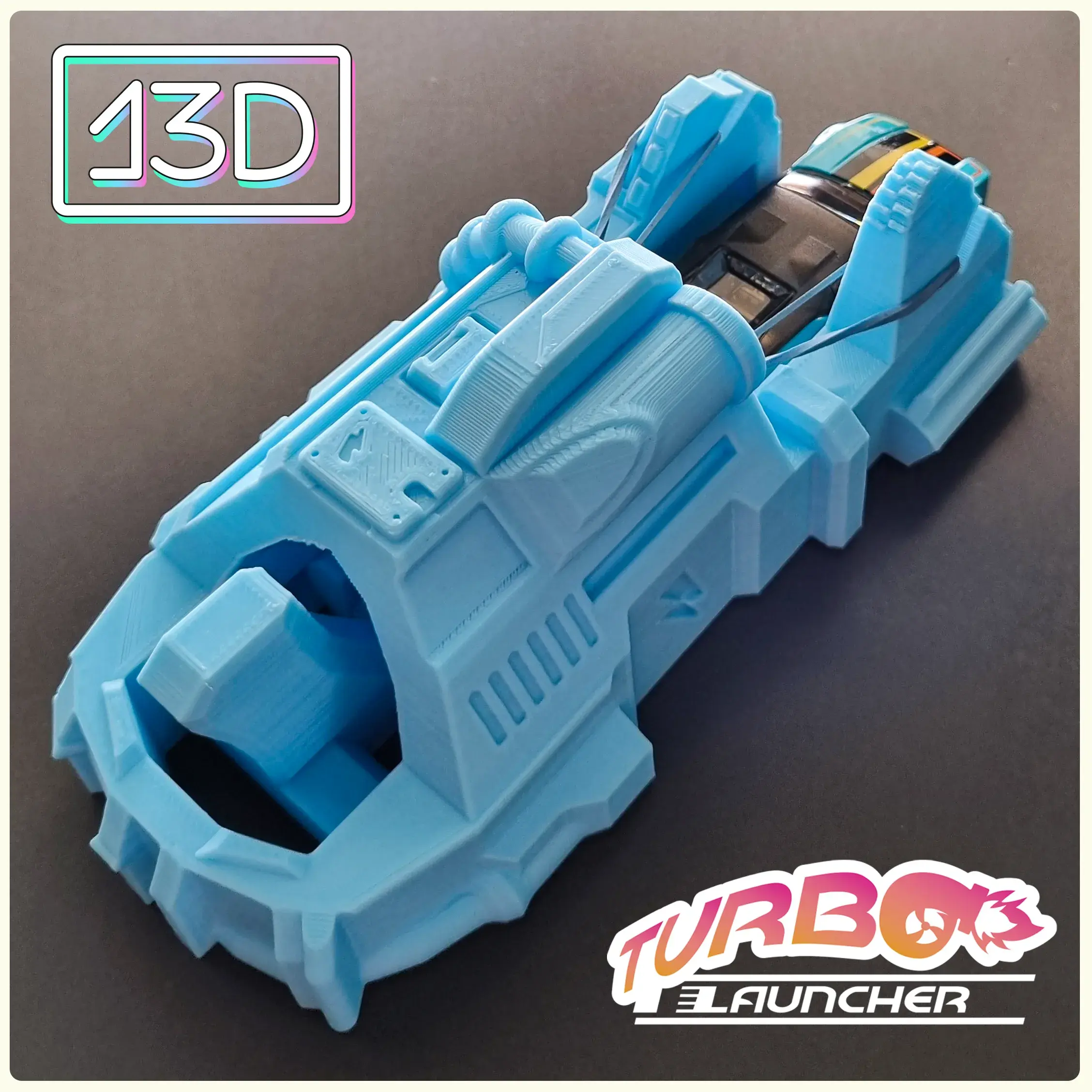 Board Games & Card Games STL Download - Turbo Launcher // Lanzador de ...