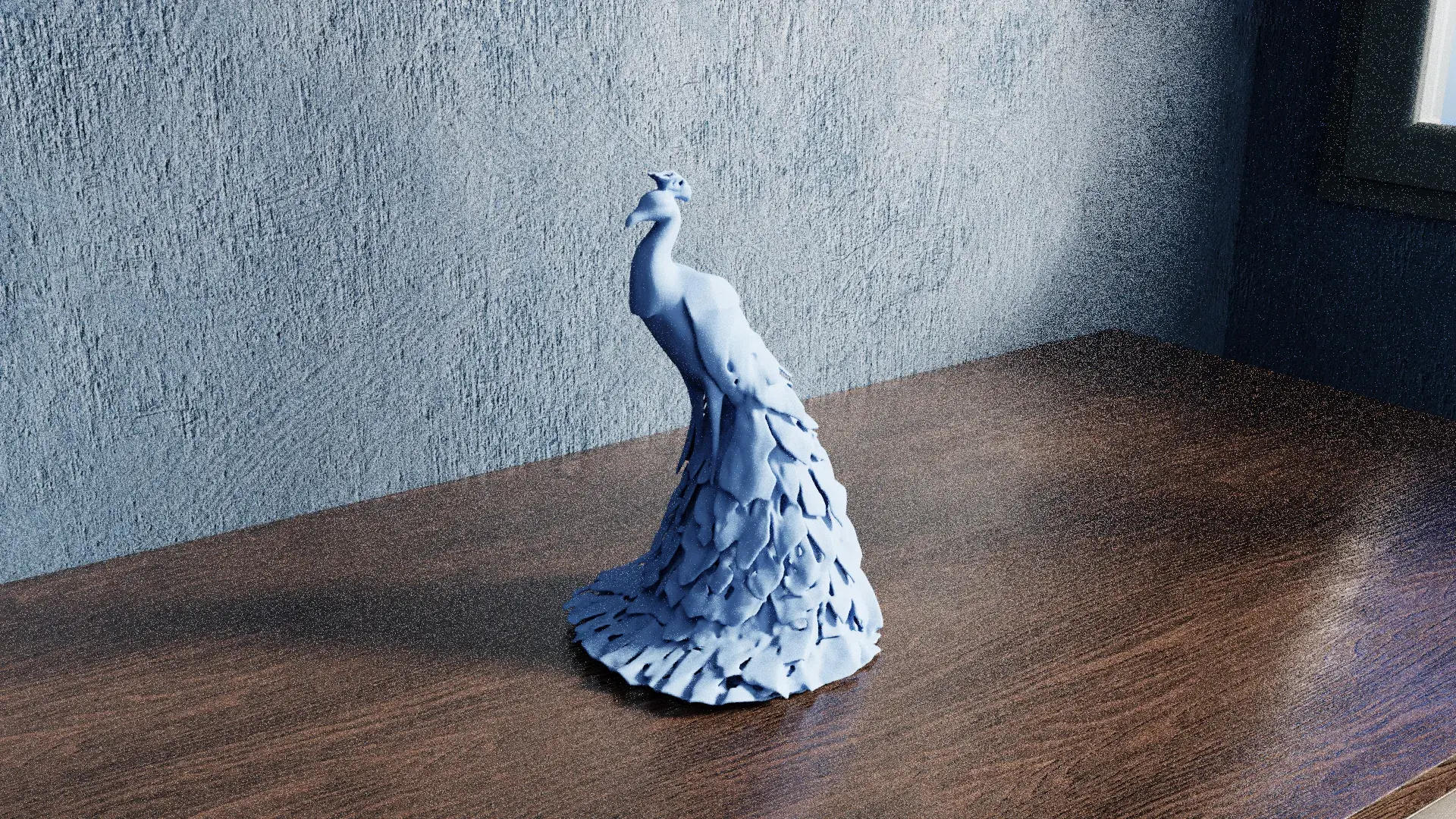 3D Printer Files | 3MF File | Low Poly Peacock | Creality Cloud