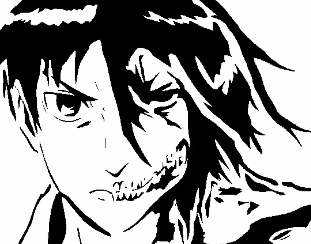 Free Characters & Creatures STL Download - AOT Eren Yeager stencilby ...