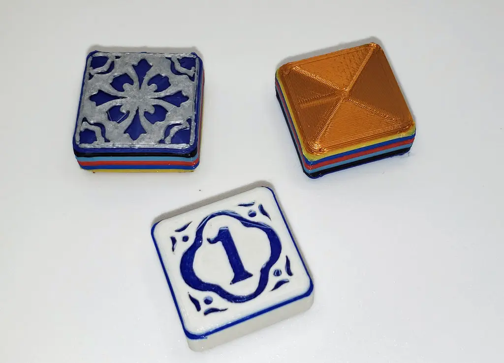 RifRaf Azul Tile Game | 3D models download | Creality Cloud