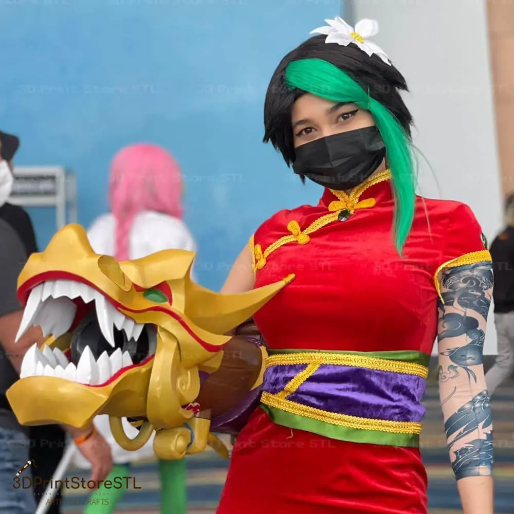 Cosplay STL Download - Fishbones Firecracker Cosplay League of Legends ...