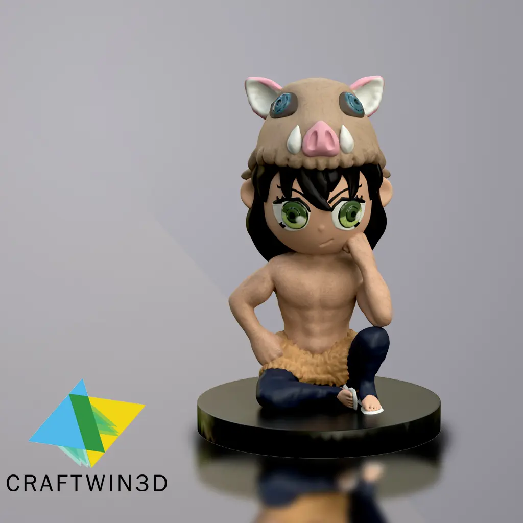 Other STL Download - INOSUKE HASHIBIRA Print in Placeby CraftWin3d