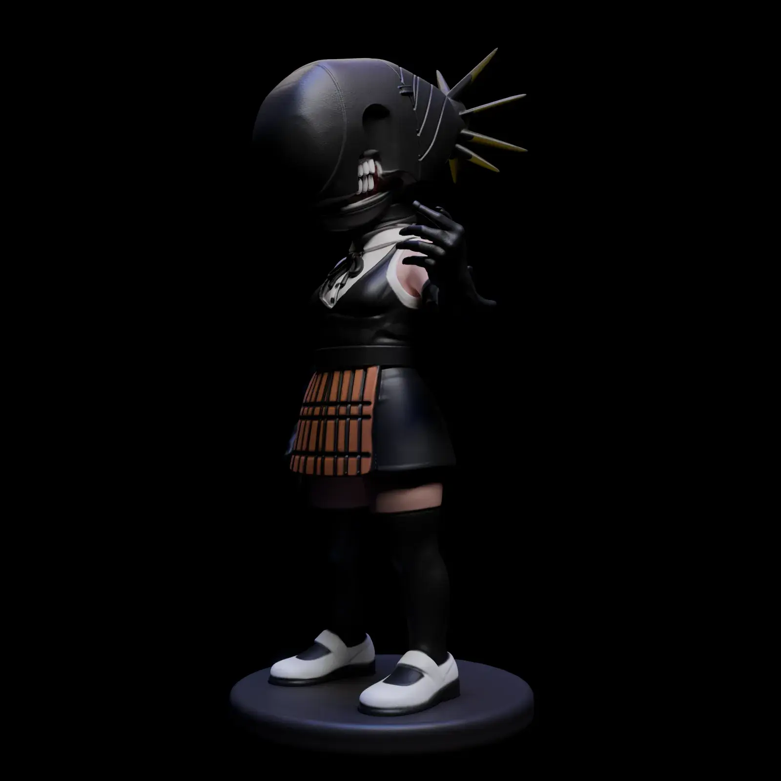 3D Printer Files | 3MF File | 💣 RAZE - Chainsaw Bomb Girl | Creality Cloud