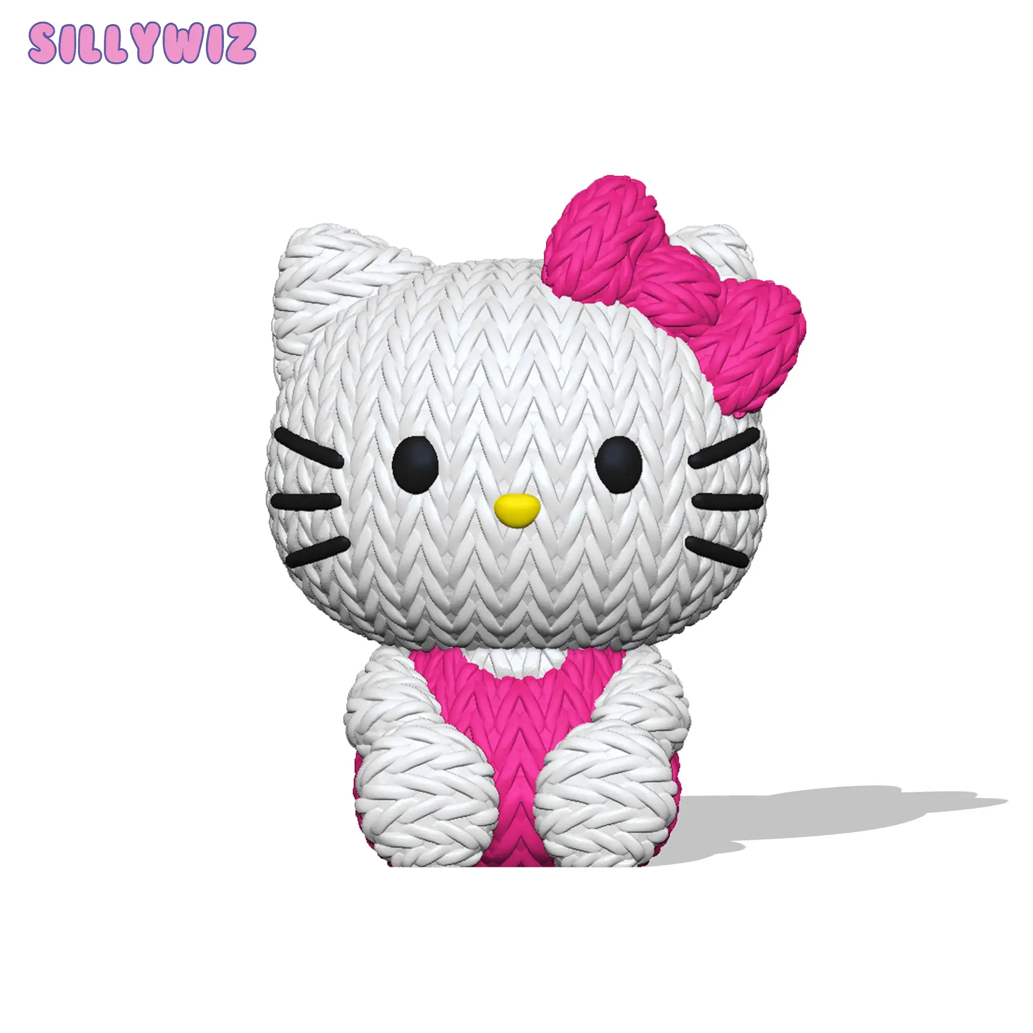 Characters & Creatures STL Download - Hello Kitty - Knitted - Crochetby ...