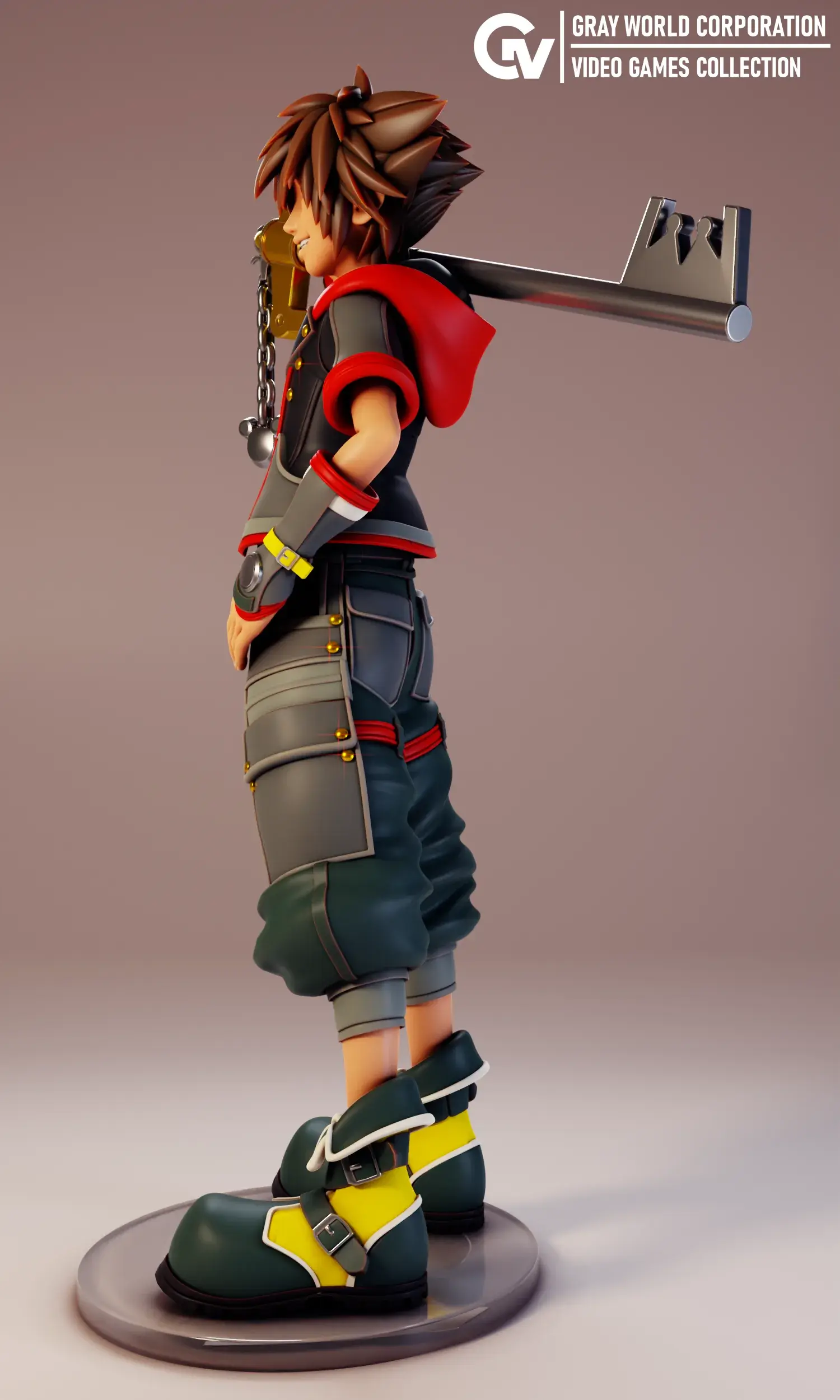Sora | Kingdom Hearts | 3D models download | Creality Cloud
