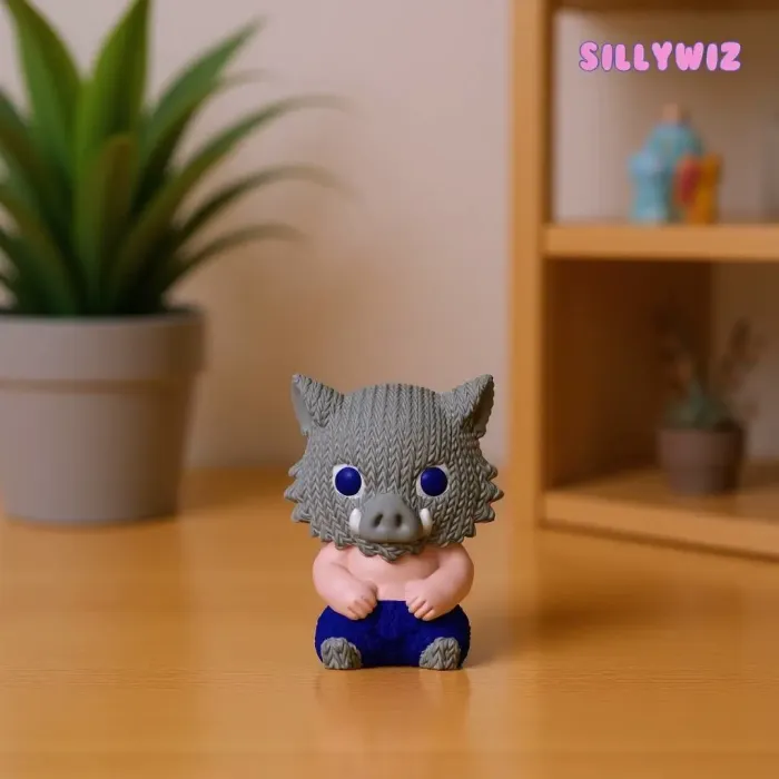 Characters & Creatures STL Download - Inosuke Hashibira from Demon ...