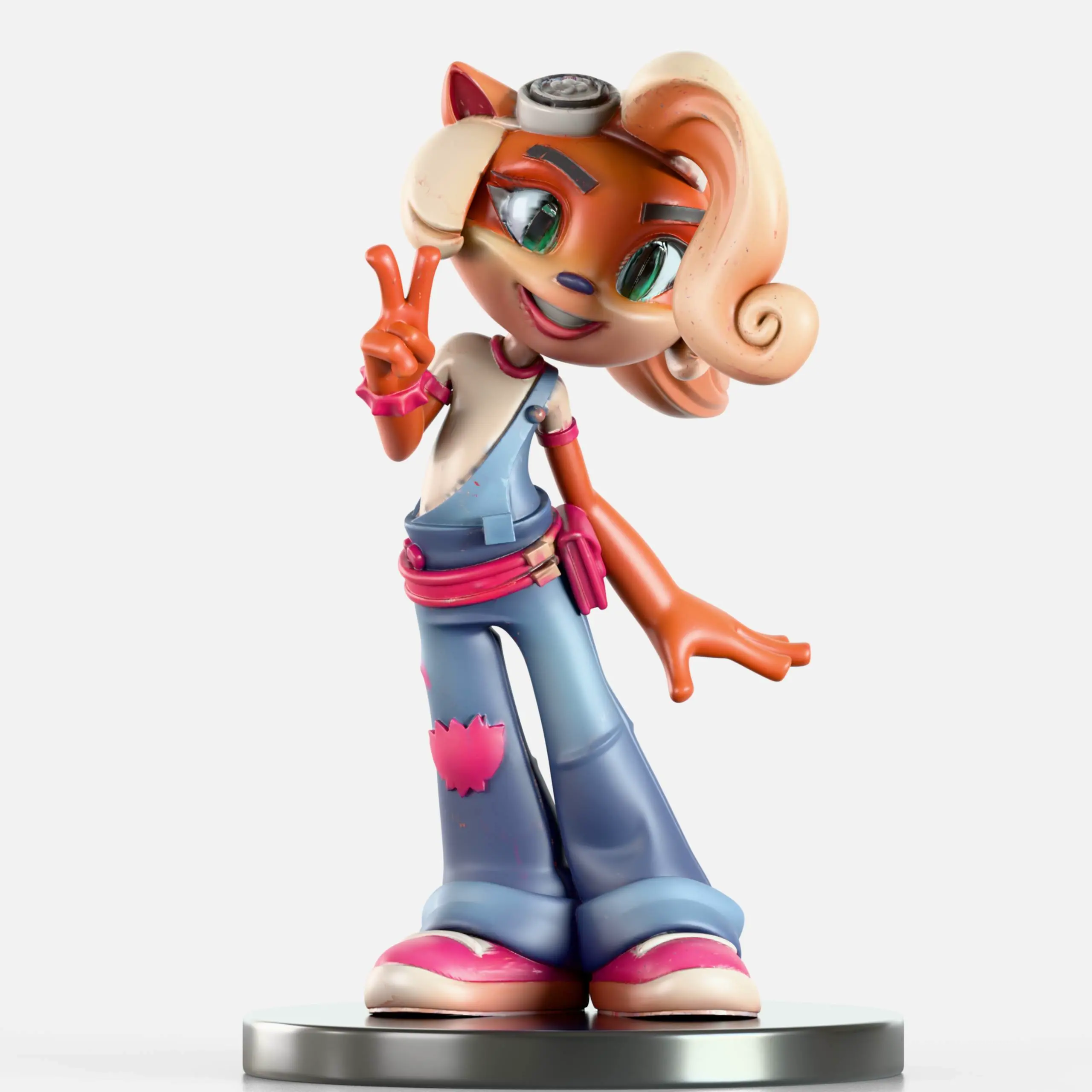 Archivos de impresora 3D | Archivo 3MF | Coco Crash Bandicoot Fan Art ...