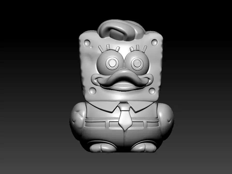 Other STL Download - Rubber Duck - SpongeBob SquarePants model - 3D ...