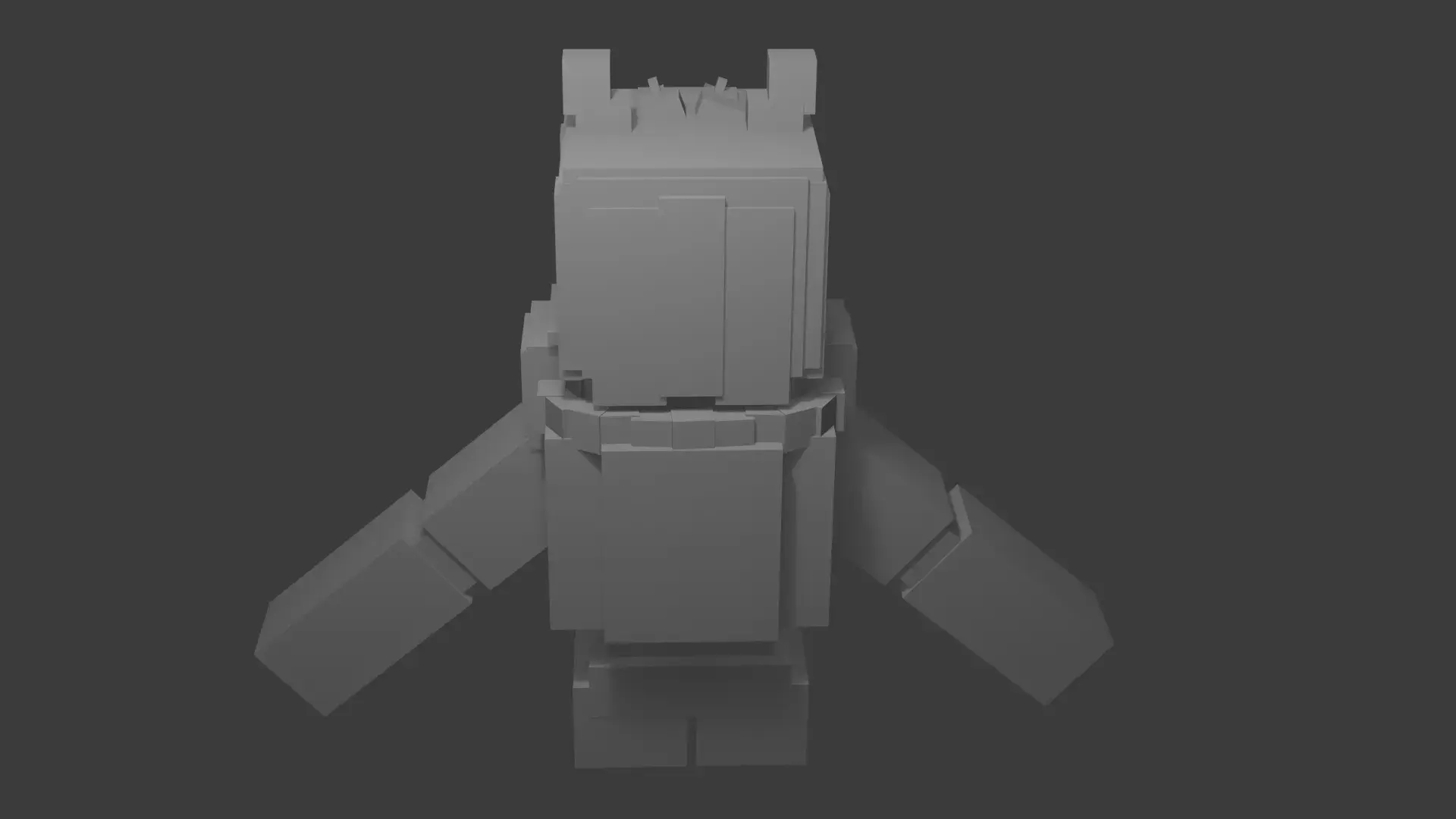 Characters & Creatures STL Download - Mococo low polyby Axel_Axolot
