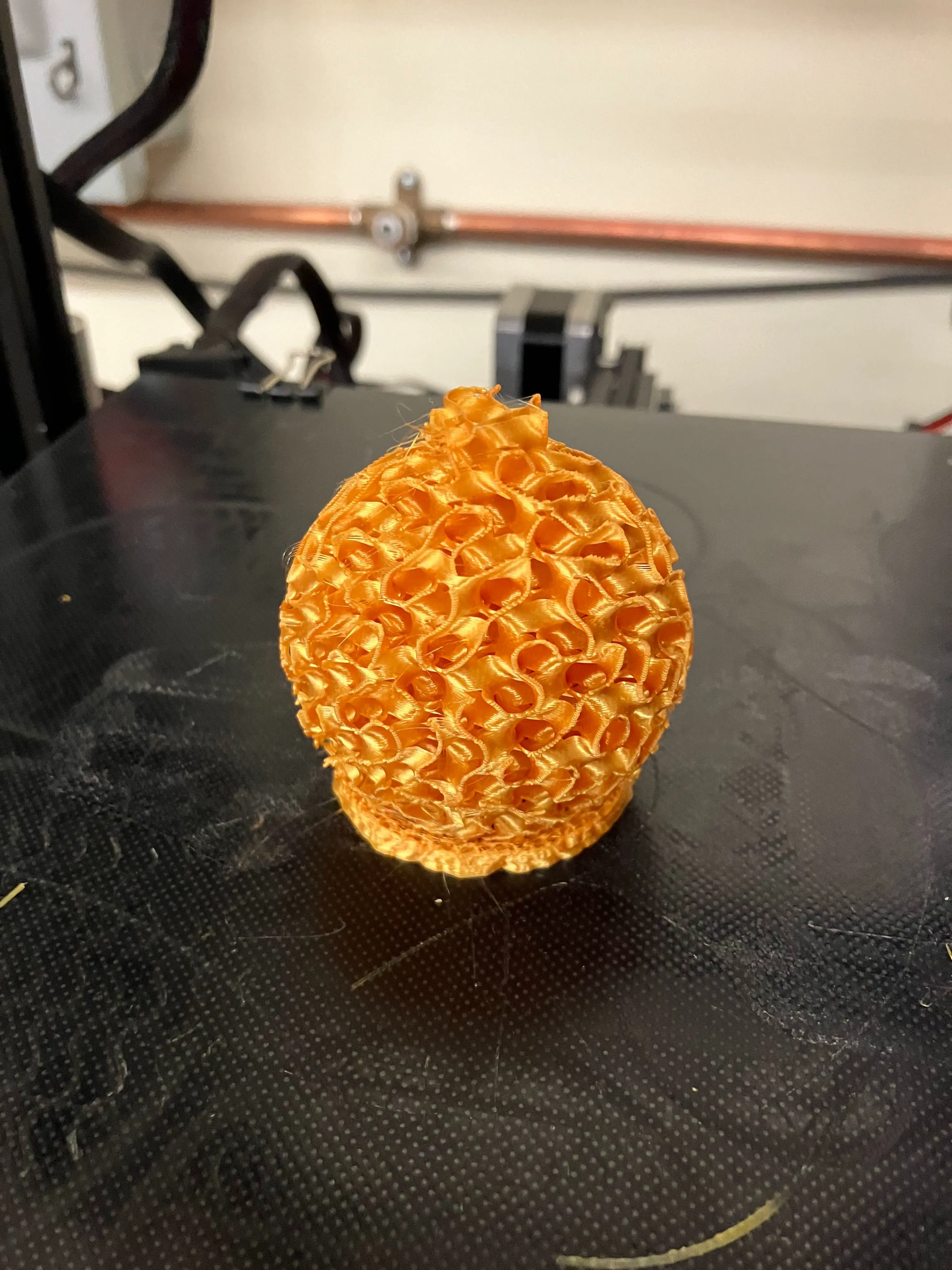 sphere Christmas tree ordainment with exposed infill | 3D models ...