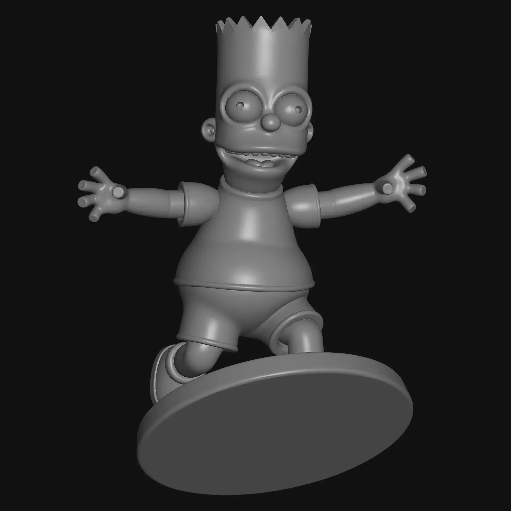 Characters & Creatures STL Download - 3d Model Bart Simsponby BiLeN ...