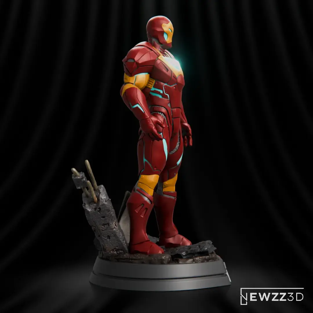 Characters & Creatures STL Download - Iron Man - Marvel Rivalsby Newzz3D