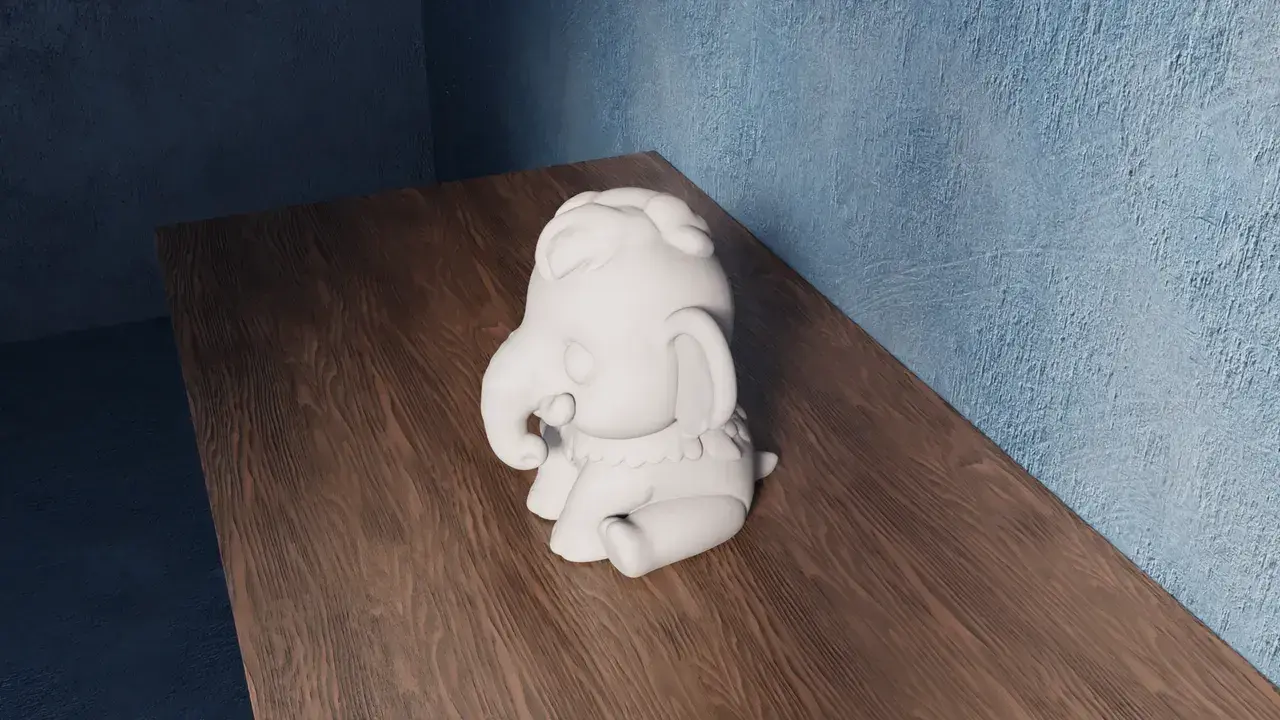 3D Printer Files | 3MF File | Chibi Mammoth | Creality Cloud