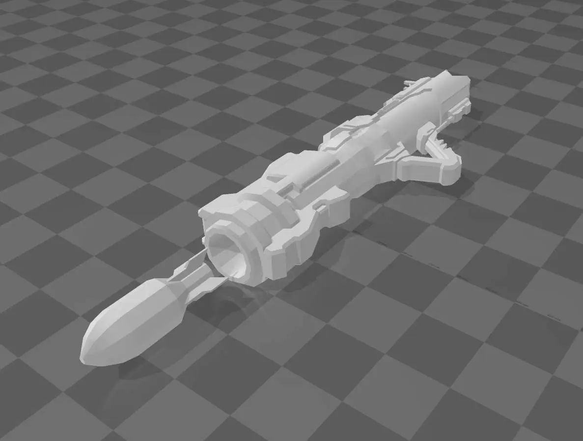 CosplaySTL 다운로드 - Deadpool weapon Bazooka cosplay prop fake toy gun ...