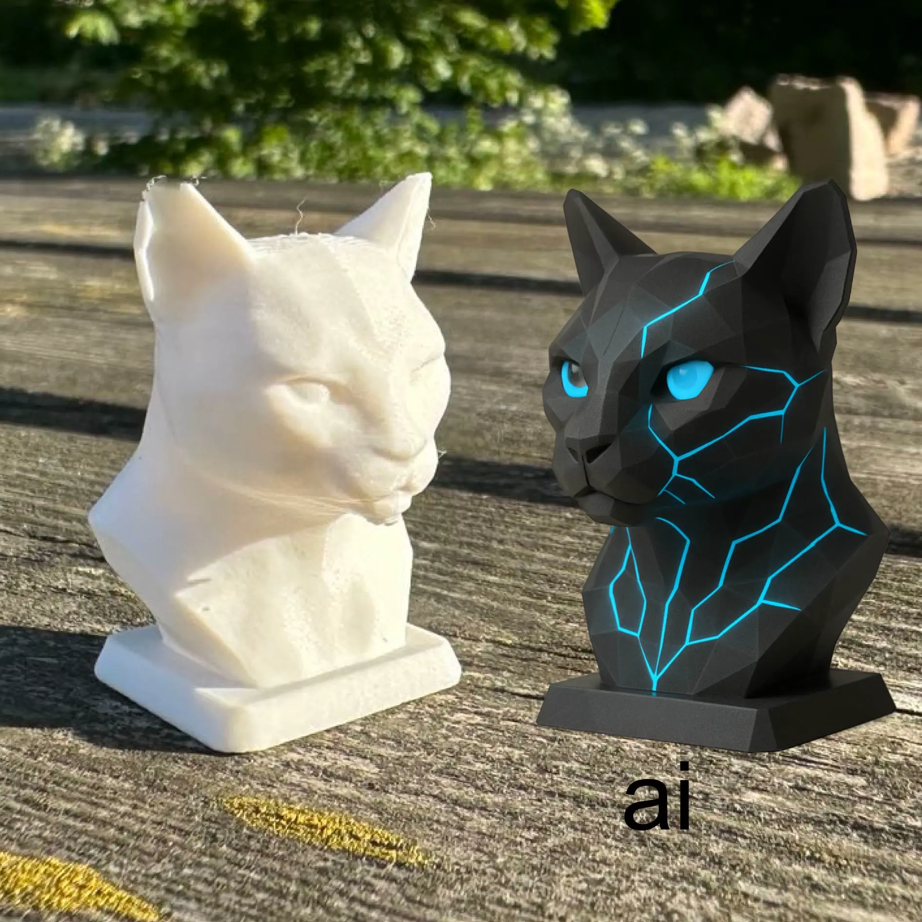 3D Printer Files | 3MF File | Cat statue | Creality Cloud