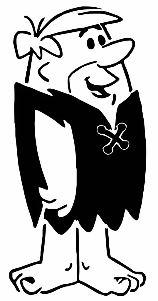 Free Characters & Creatures STL Download - Barney Rubble stencilby SMT_M 🦊
