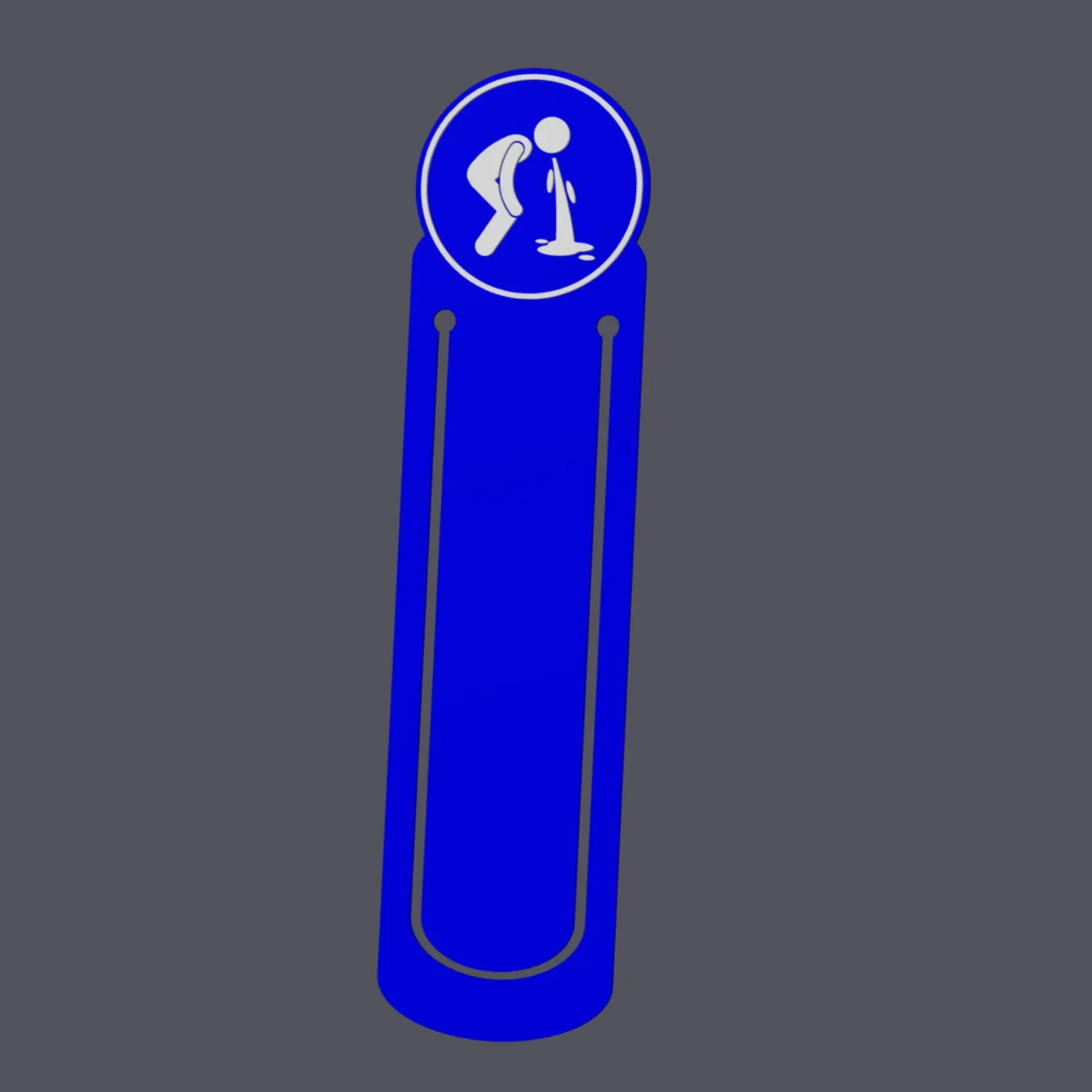 3D Printer Files | 3MF File | Vomit Allowed - Traffic Sign - Bookmark ...