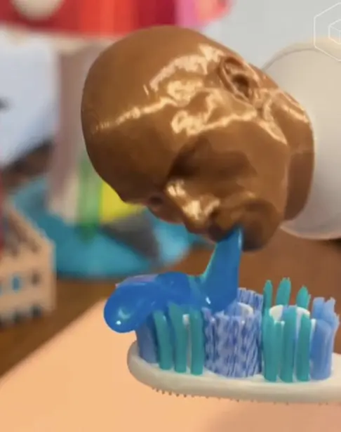 3D Printer Files | 3MF File | The rock toothpaste lid | Creality Cloud