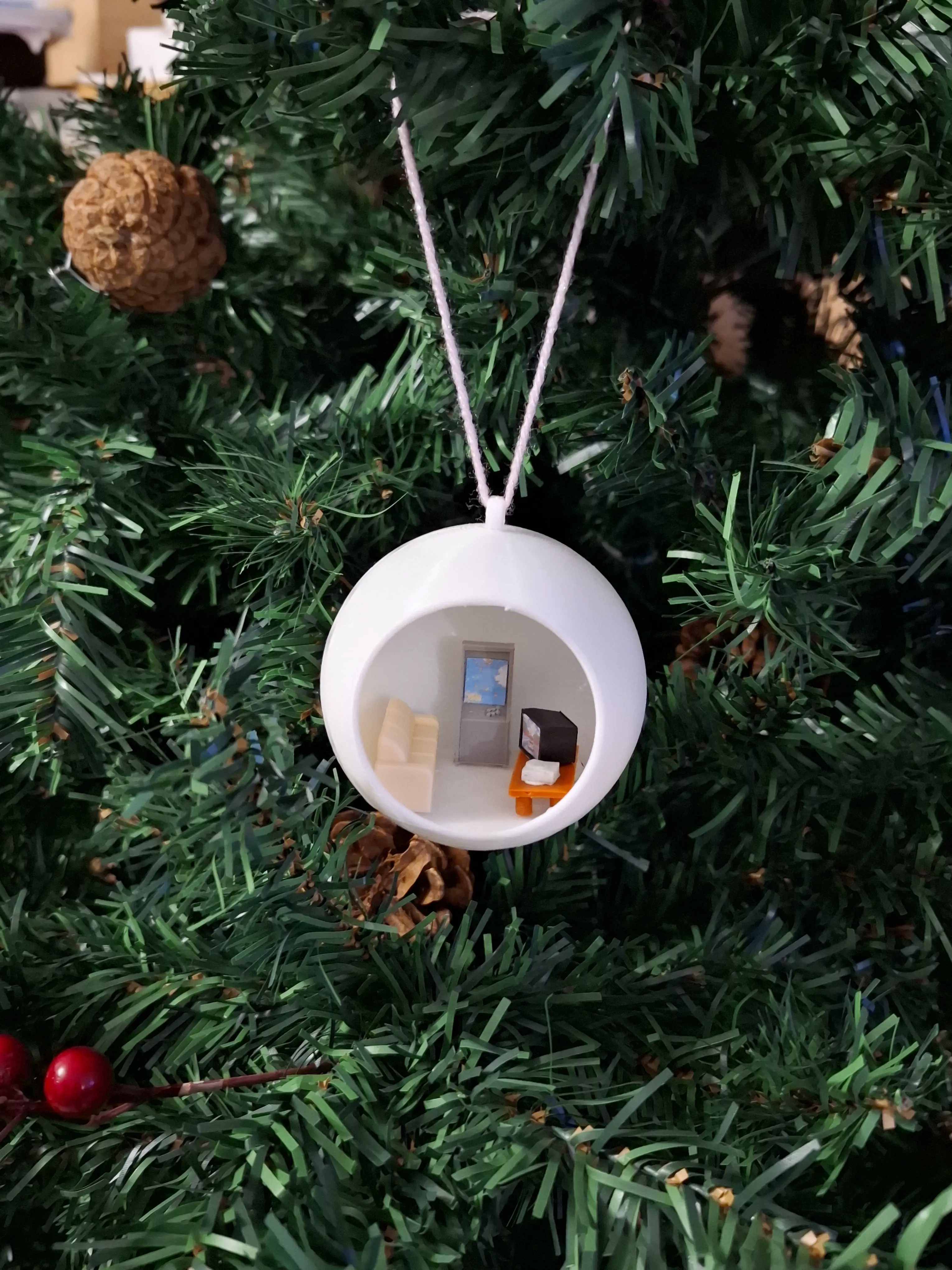 Free Home Decorations & Ornaments STL Download - Boule de noel salon ...