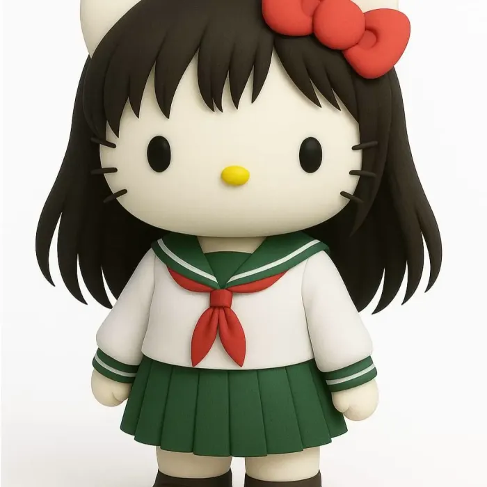 Other STL Download - Hello Kitty Kagome cosplay-Cris