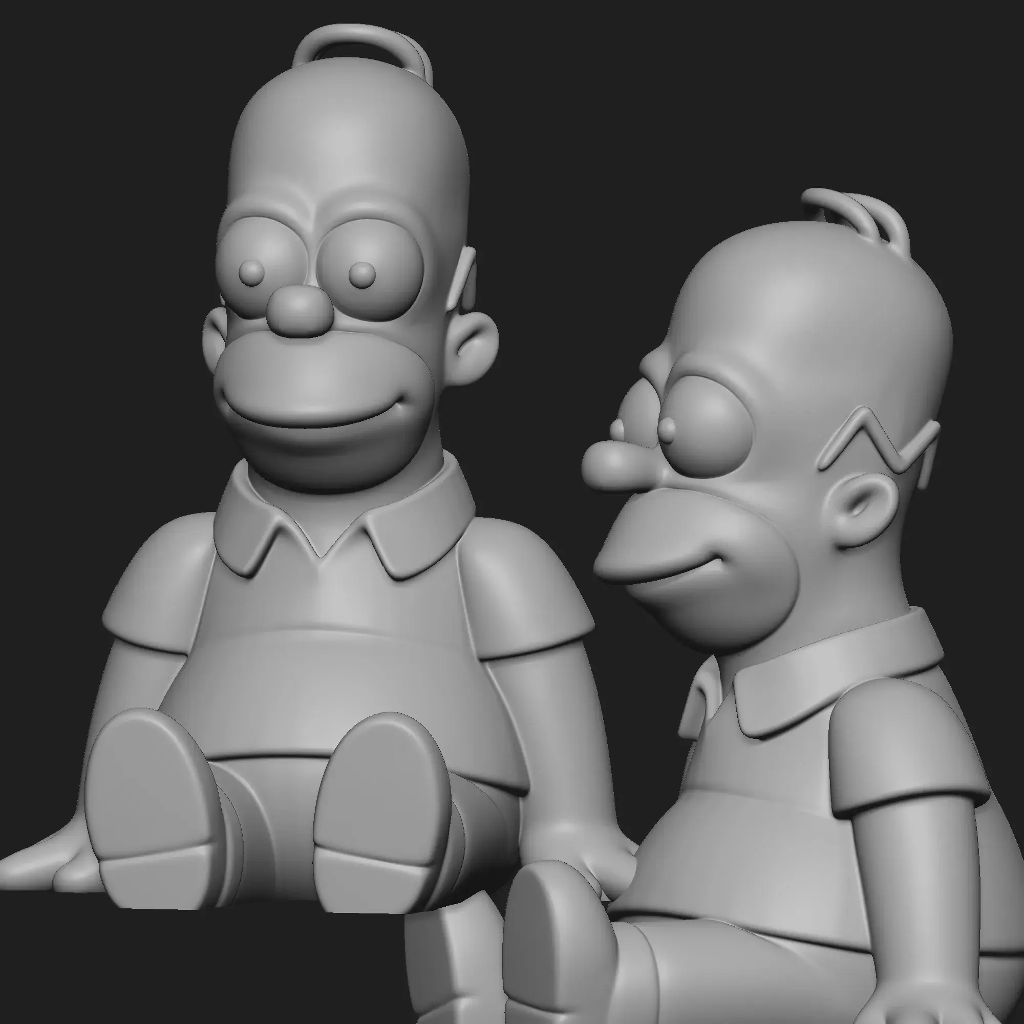 3D Printer Files | 3MF File | Homer Simpson | Creality Cloud