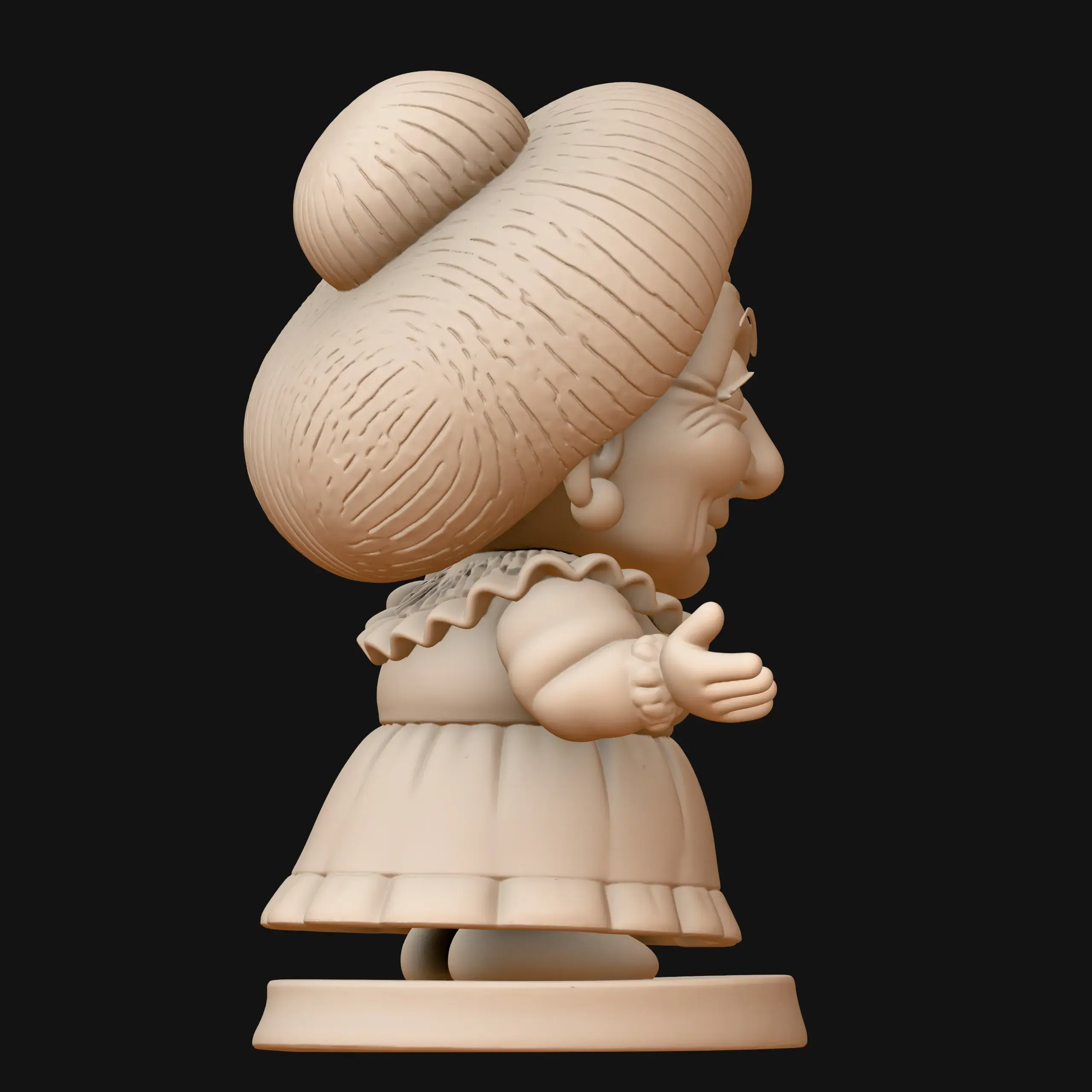 3D Printer Files | 3MF File | Zeniba Chihiro Fan Art | Creality Cloud
