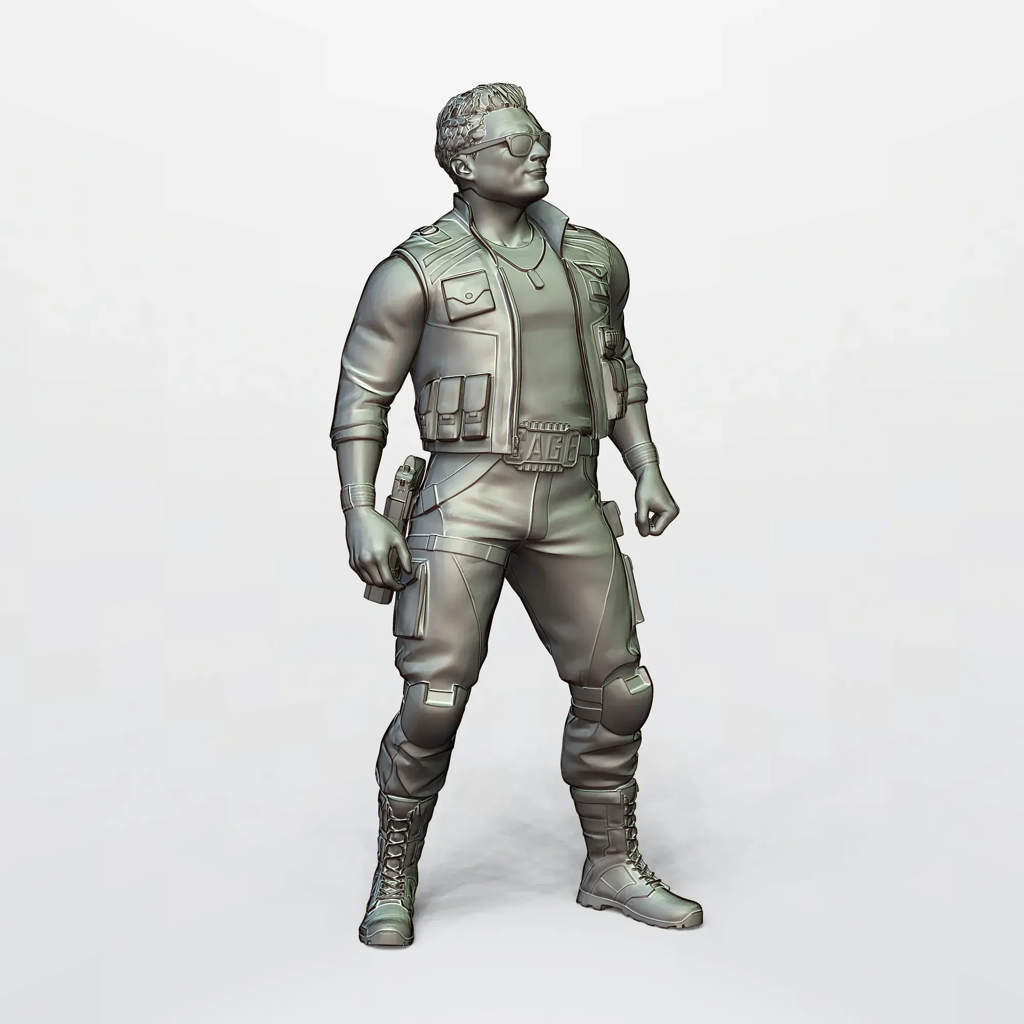Characters & Creatures STL Descarga - JOHNNY CAGE MORTAL KOMBAT 11 ...