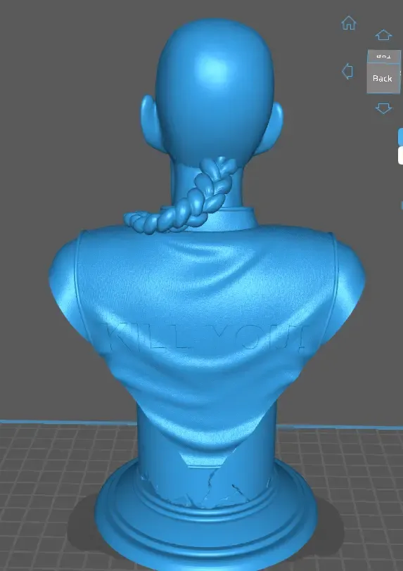 Characters & Creatures STL Download - TAO PAI PAI BUSTby Felix 3D