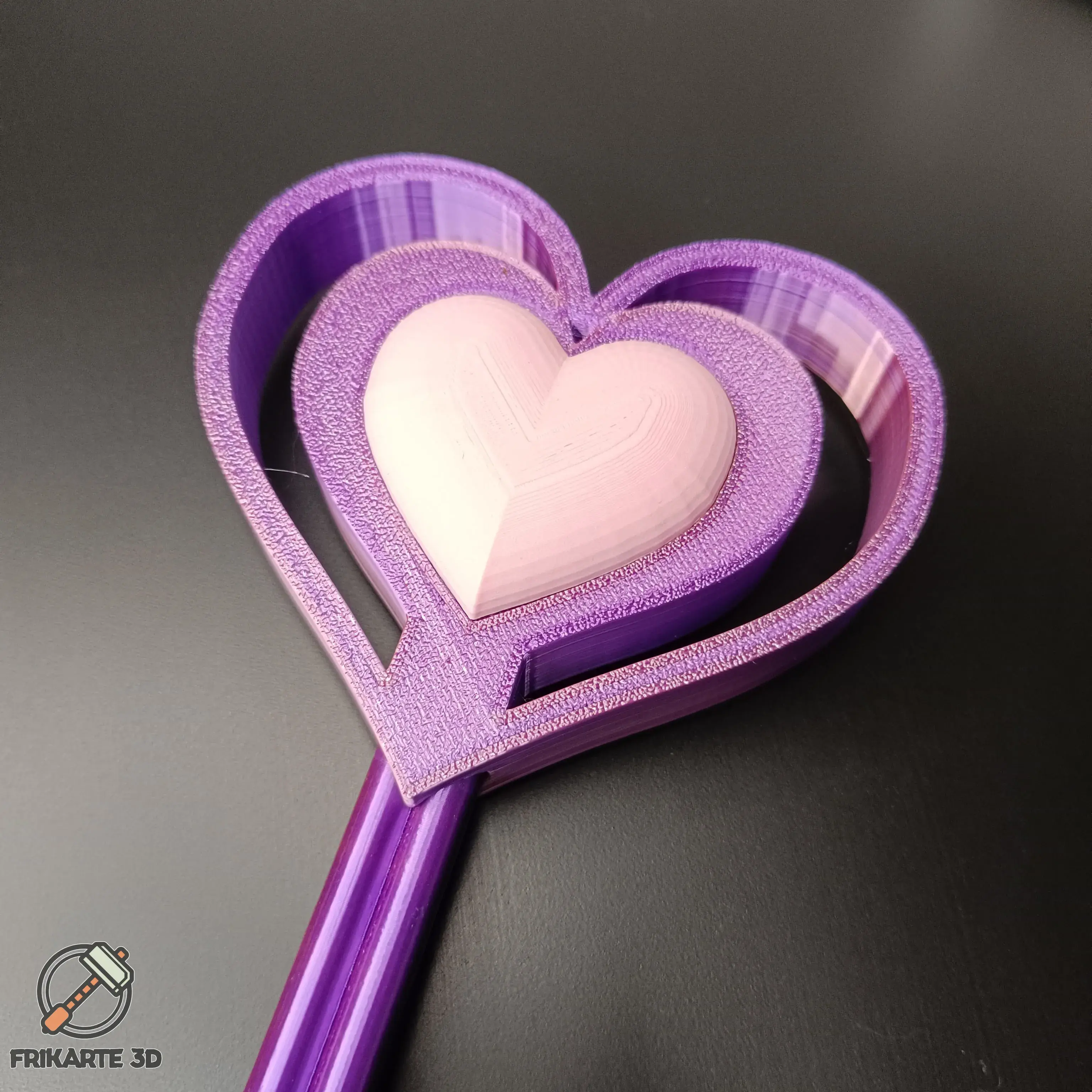 3D Printer Files | 3MF File | Enchanted Heart Wand – 3D Printable Magic ...