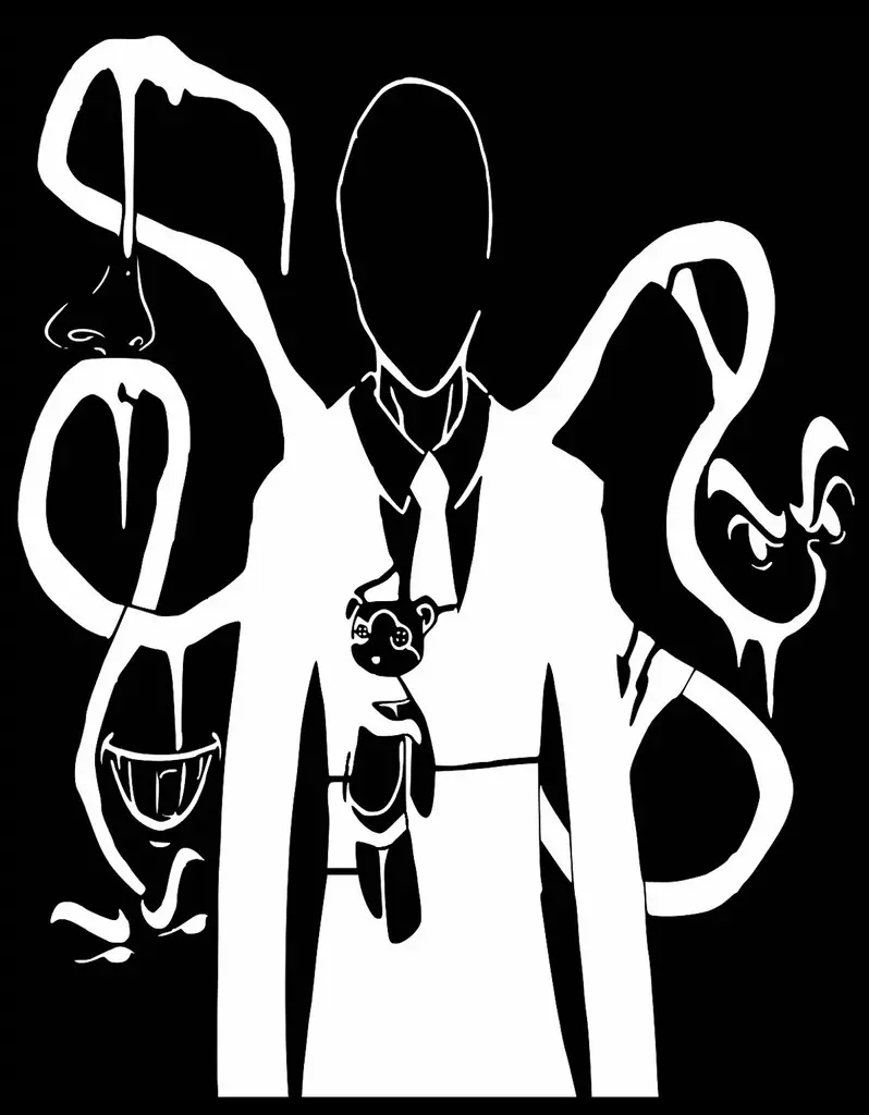 Free Characters & Creatures STL Download - Slender man stencilby SMT_M 🦊