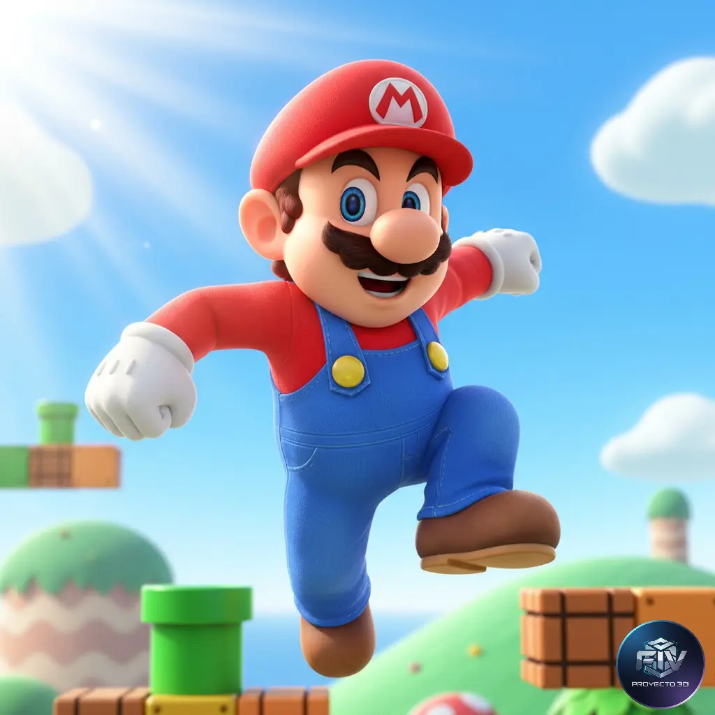 3D Printer Files | 3MF File | MARIO BROS | Creality Cloud