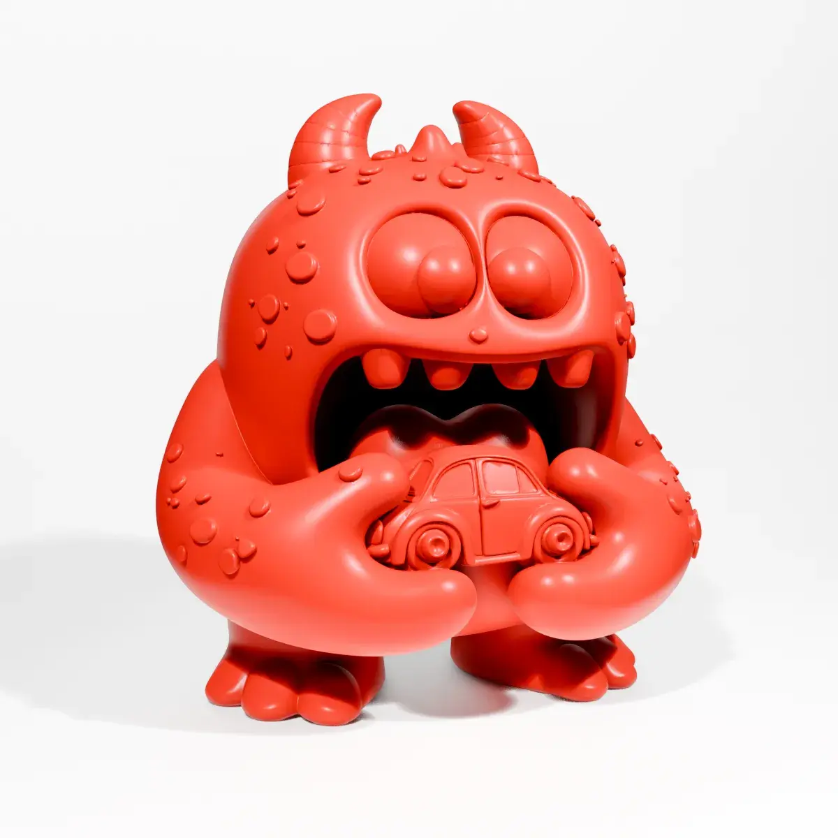 Other STL Download - Devouring monster Toyby 3D Everything