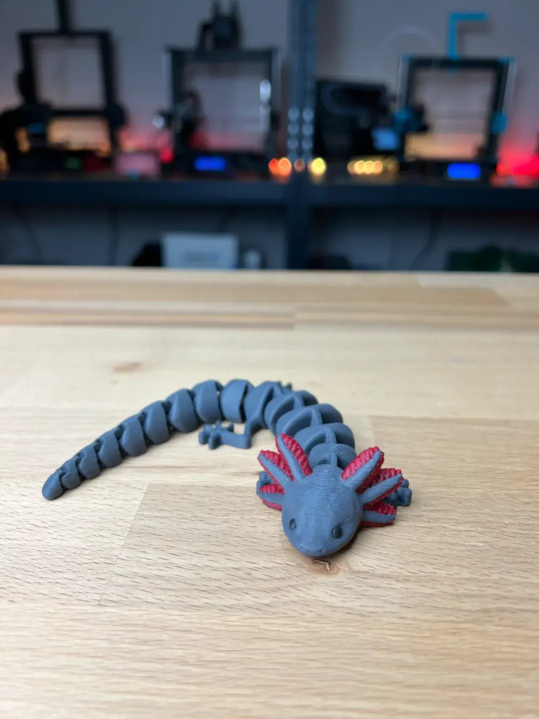 3D Printer Files | 3MF File | Articulated Axolotl / Axolotl Articulado ...