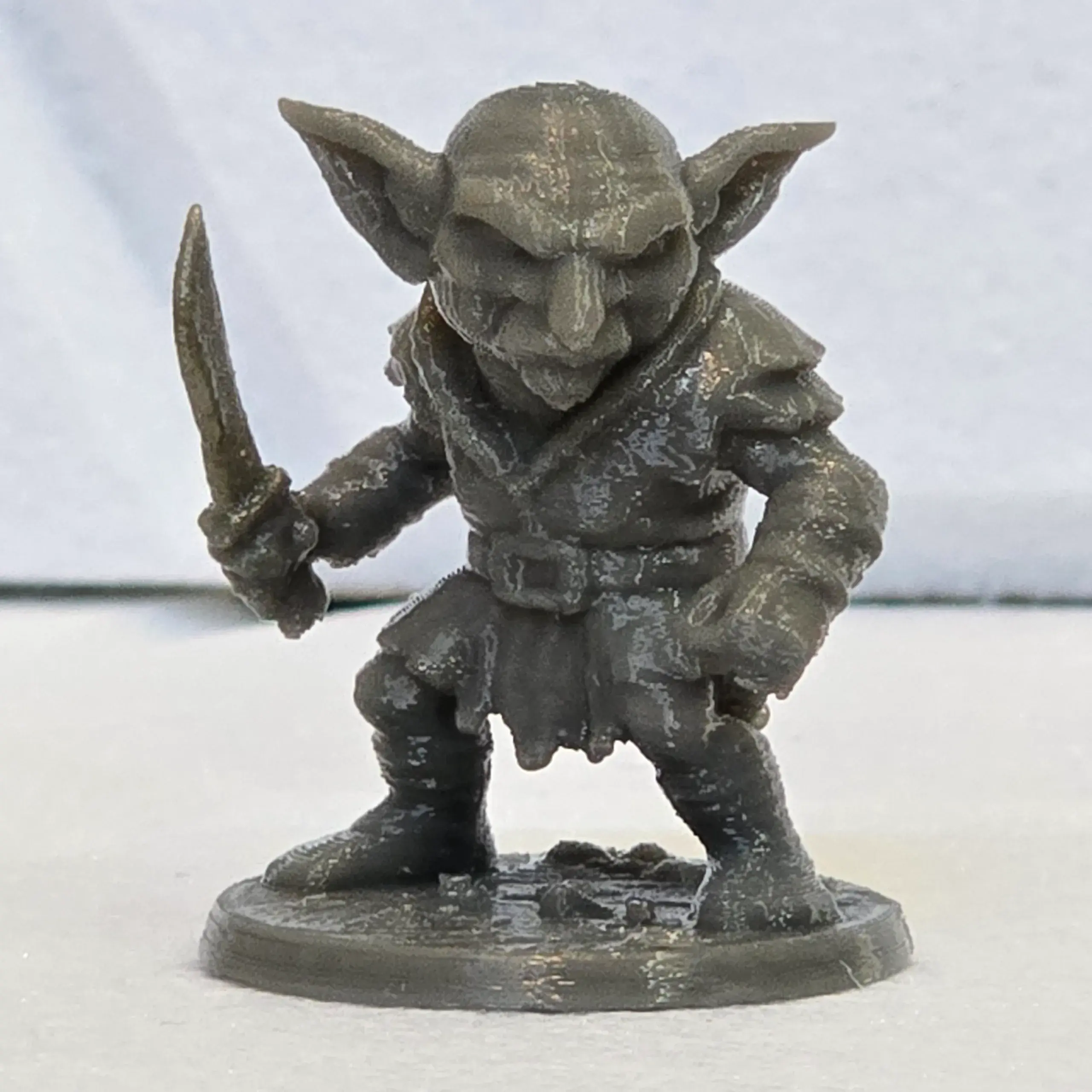 3D Printer Files | 3MF File | Goblin with knife / dagger | Creality Cloud