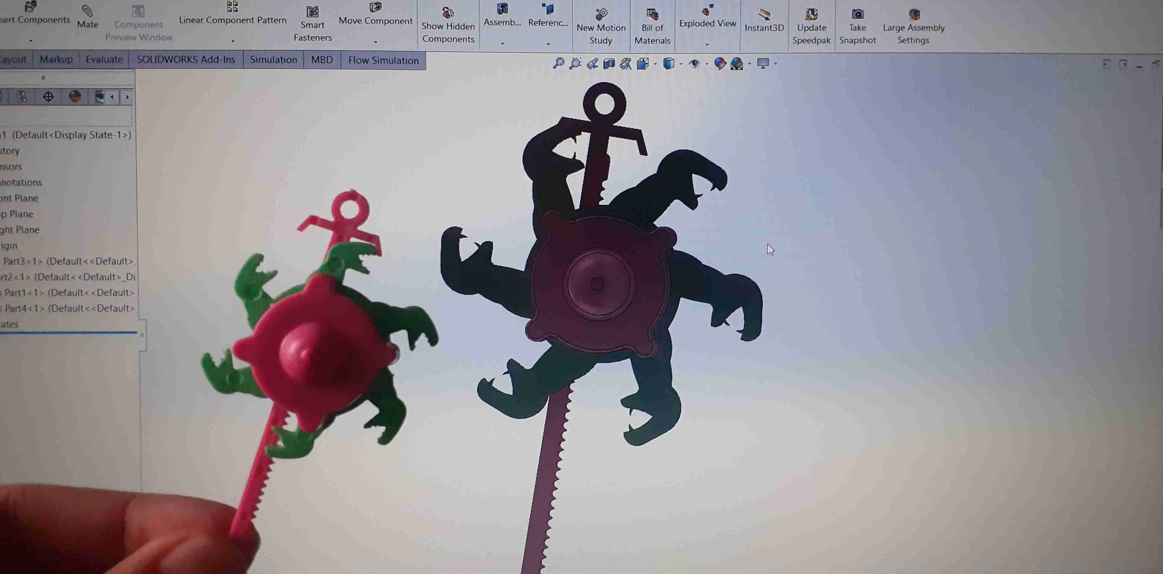 Characters & Creatures STL Download - Spun Bee Bladesby 3D AhmedSaied