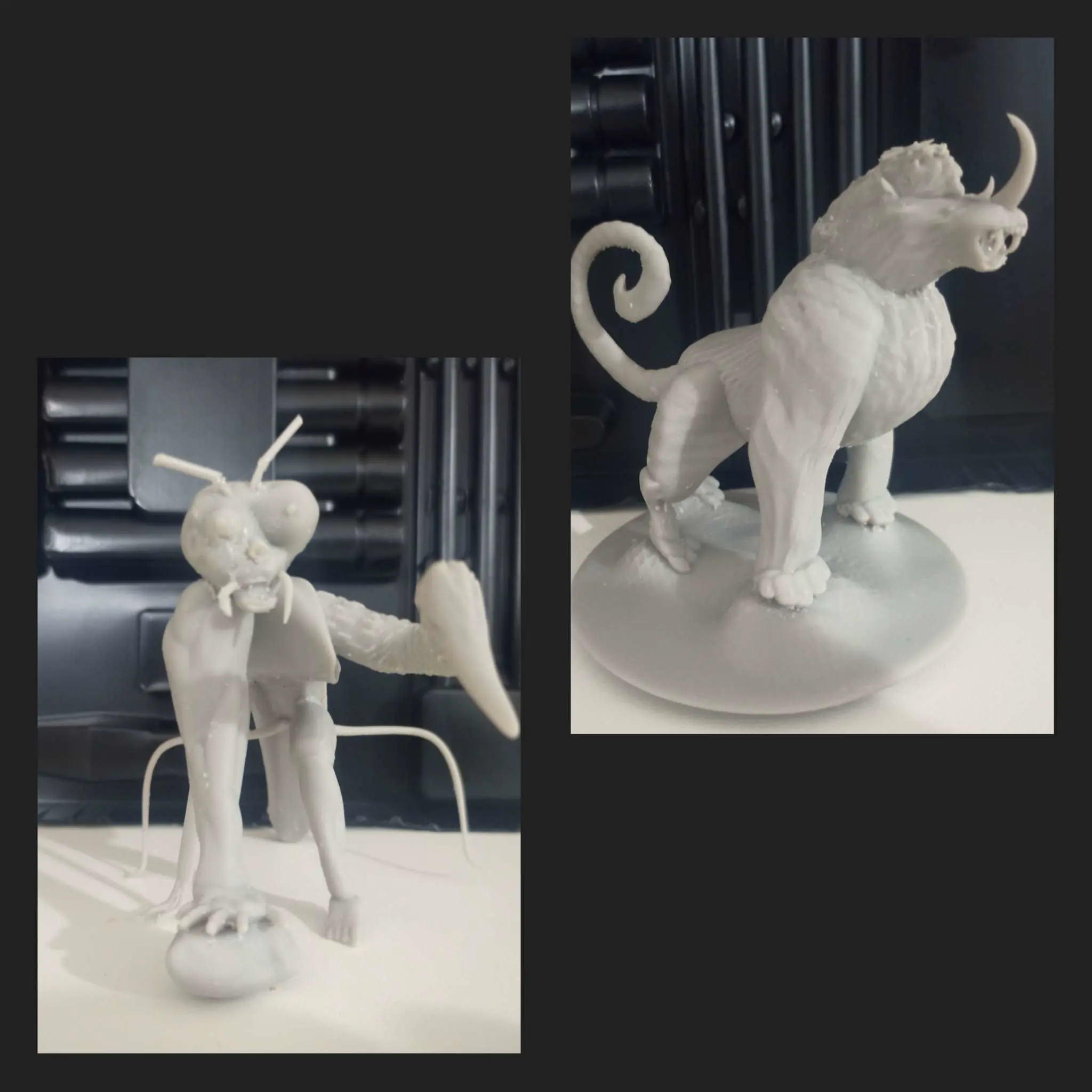 Characters & Creatures STL Download - Hybrid creatures. by Chr.F