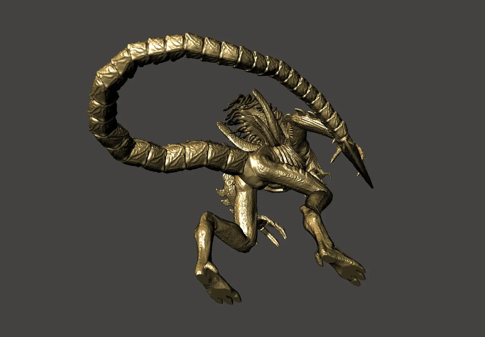 Other STL Download - PREDALIEN ABOMINATION HYBRID AVP 2010 WOLF ...